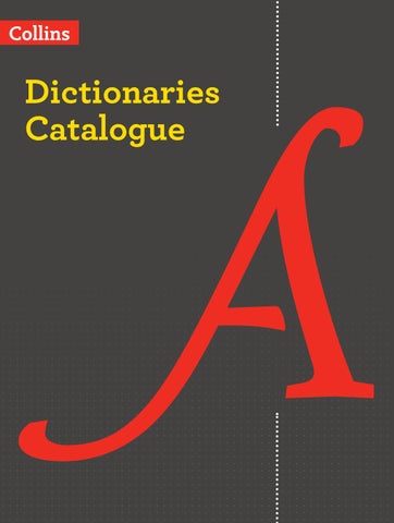 Collins Dictionaries Catalogue 2023 by Collins - Issuu