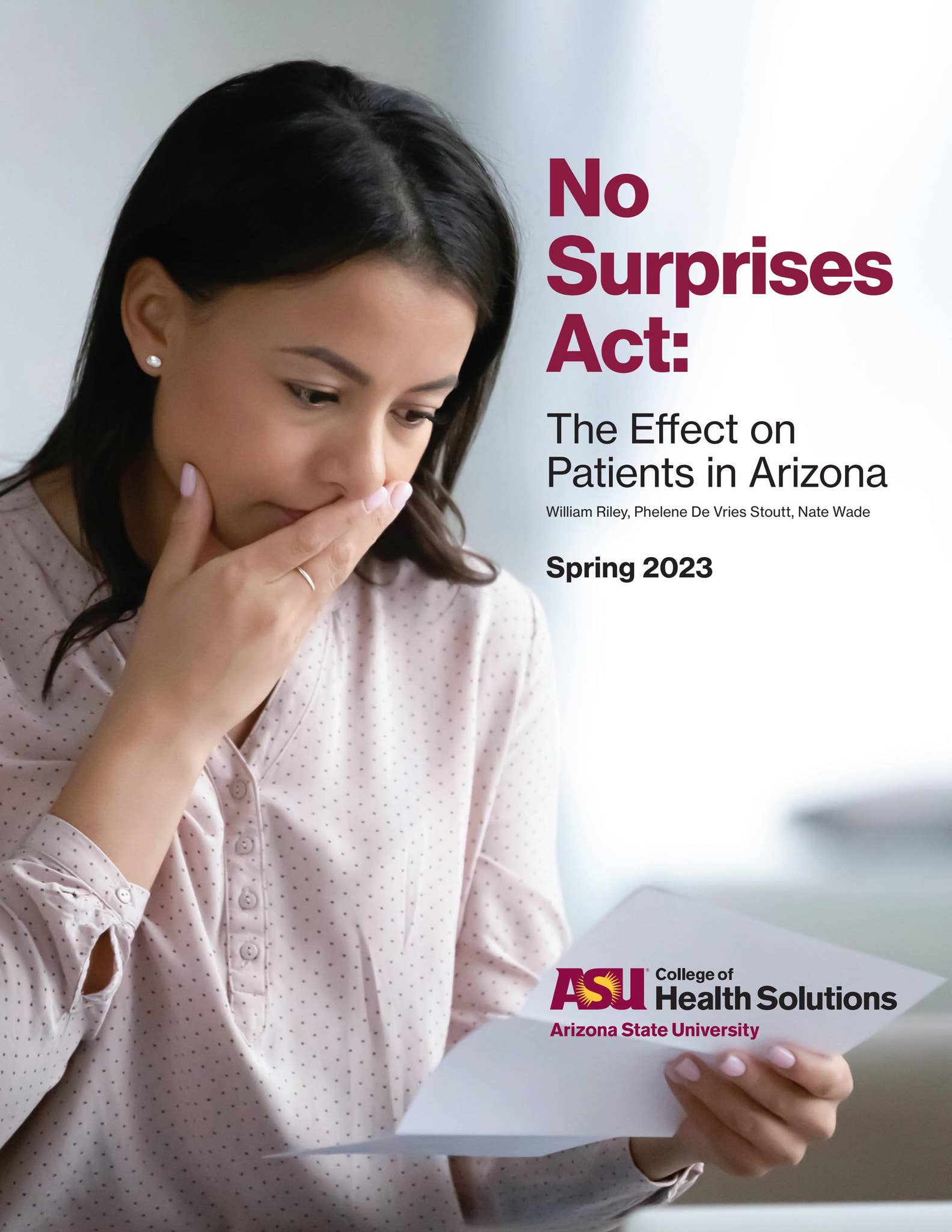 No Surprises Act: The Effect on Patients in Arizona by ASU College of ...