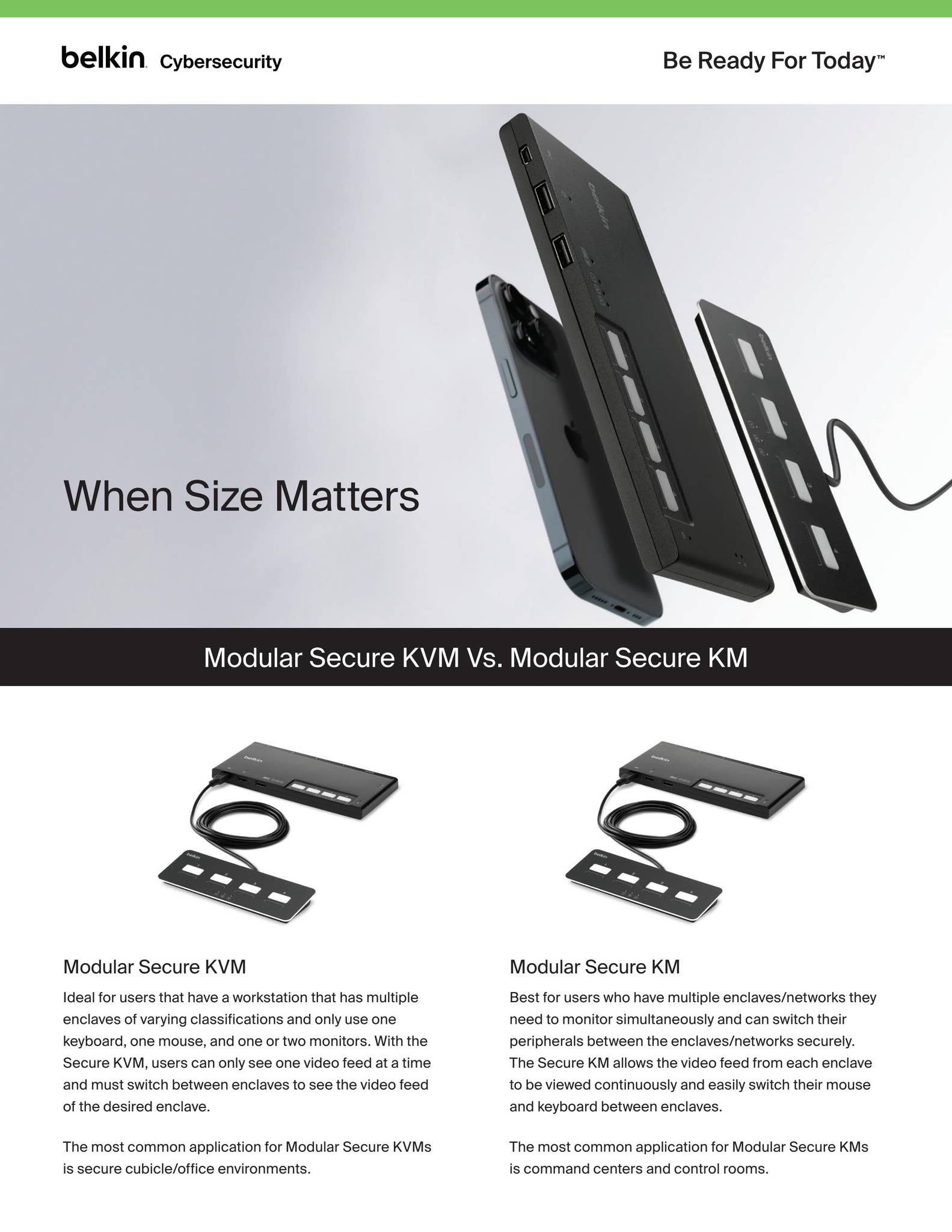 The Modular Secure KVM vs Modular Secure KM by Belkin - Issuu