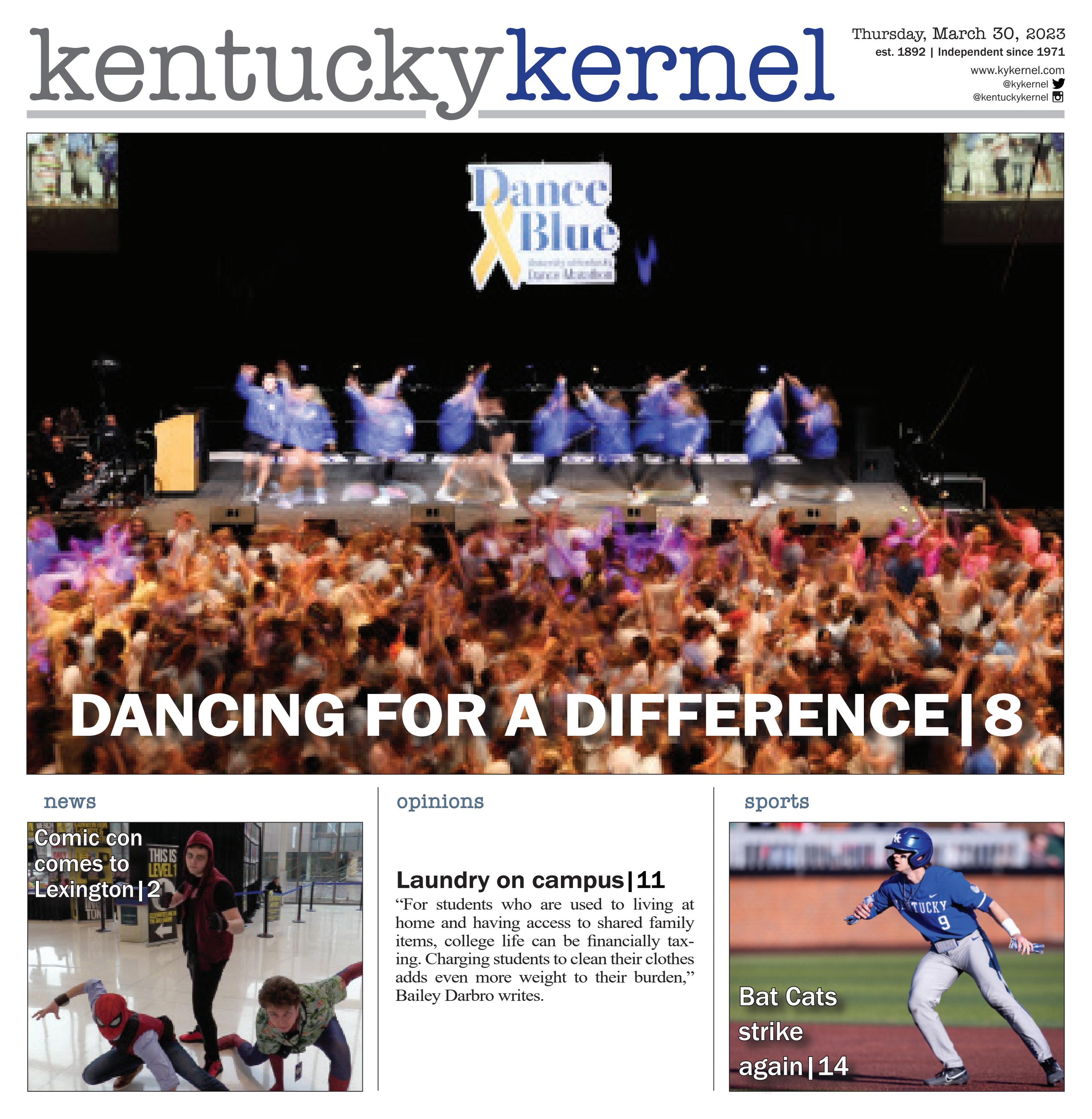 Kentucky Kernel: March 30, 2023 by Kentucky Kernel - Issuu