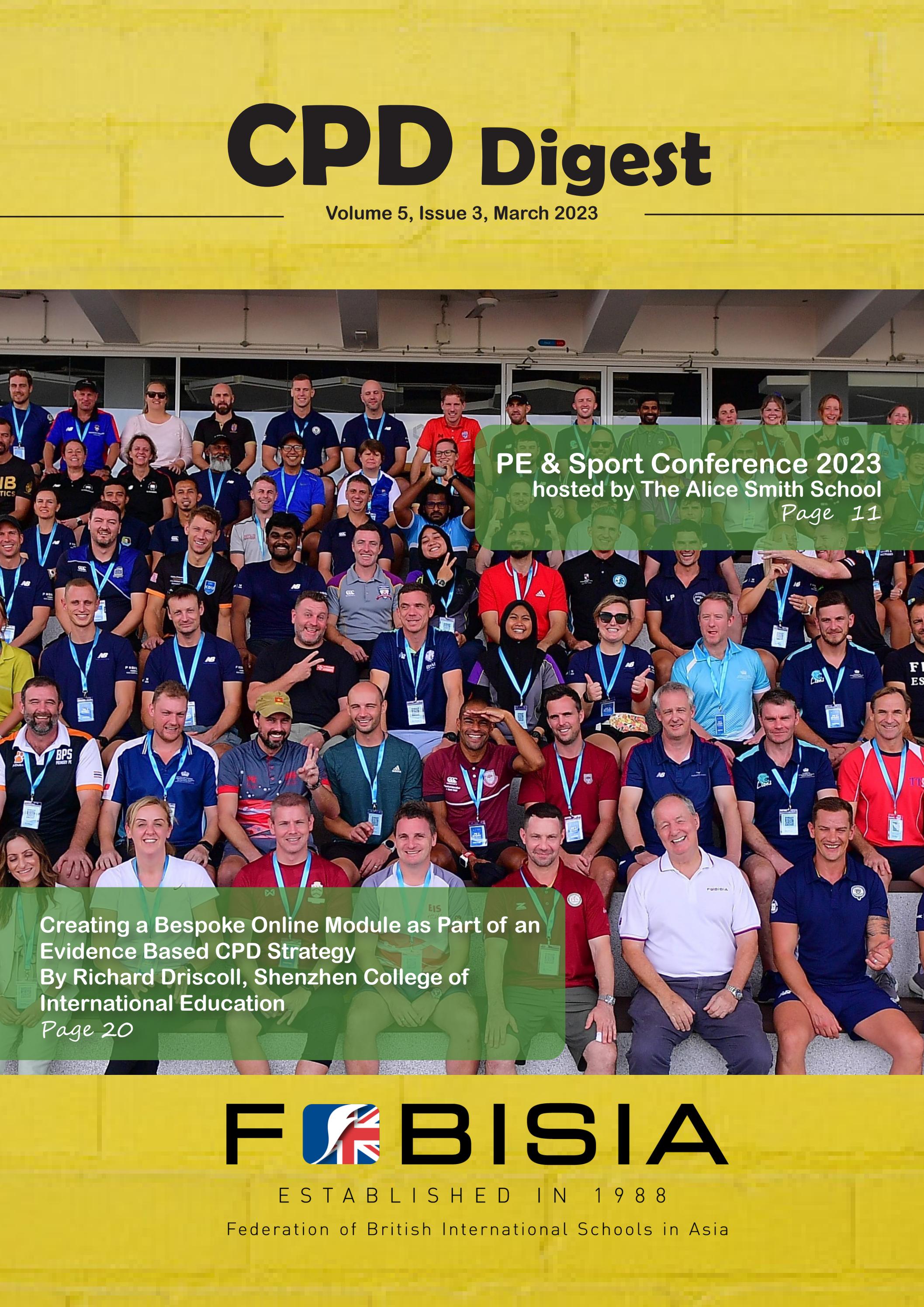 FOBISIA CPD Digest, Volume 5 Issue 3, March 2023 by FOBISIA - Issuu