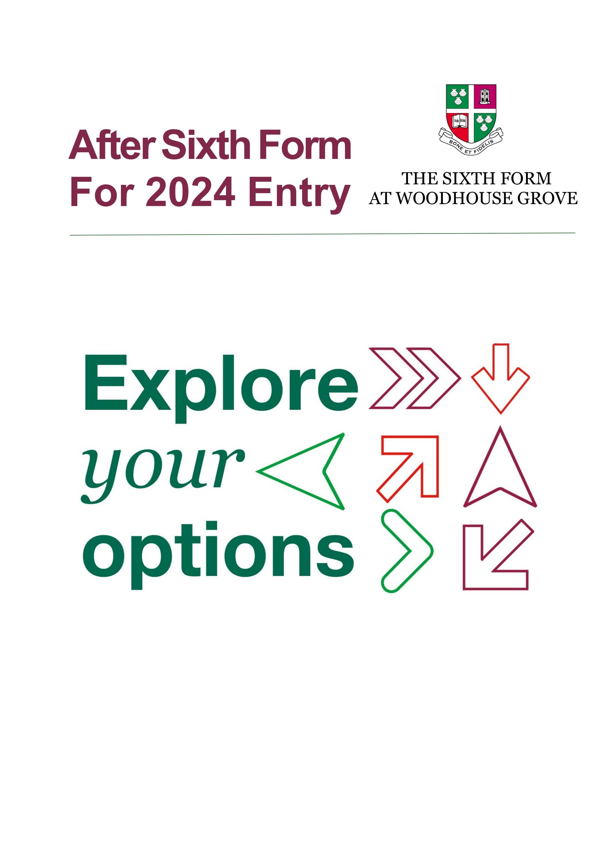 After Sixth Form 2024 Entry by woodhousegrove - Issuu