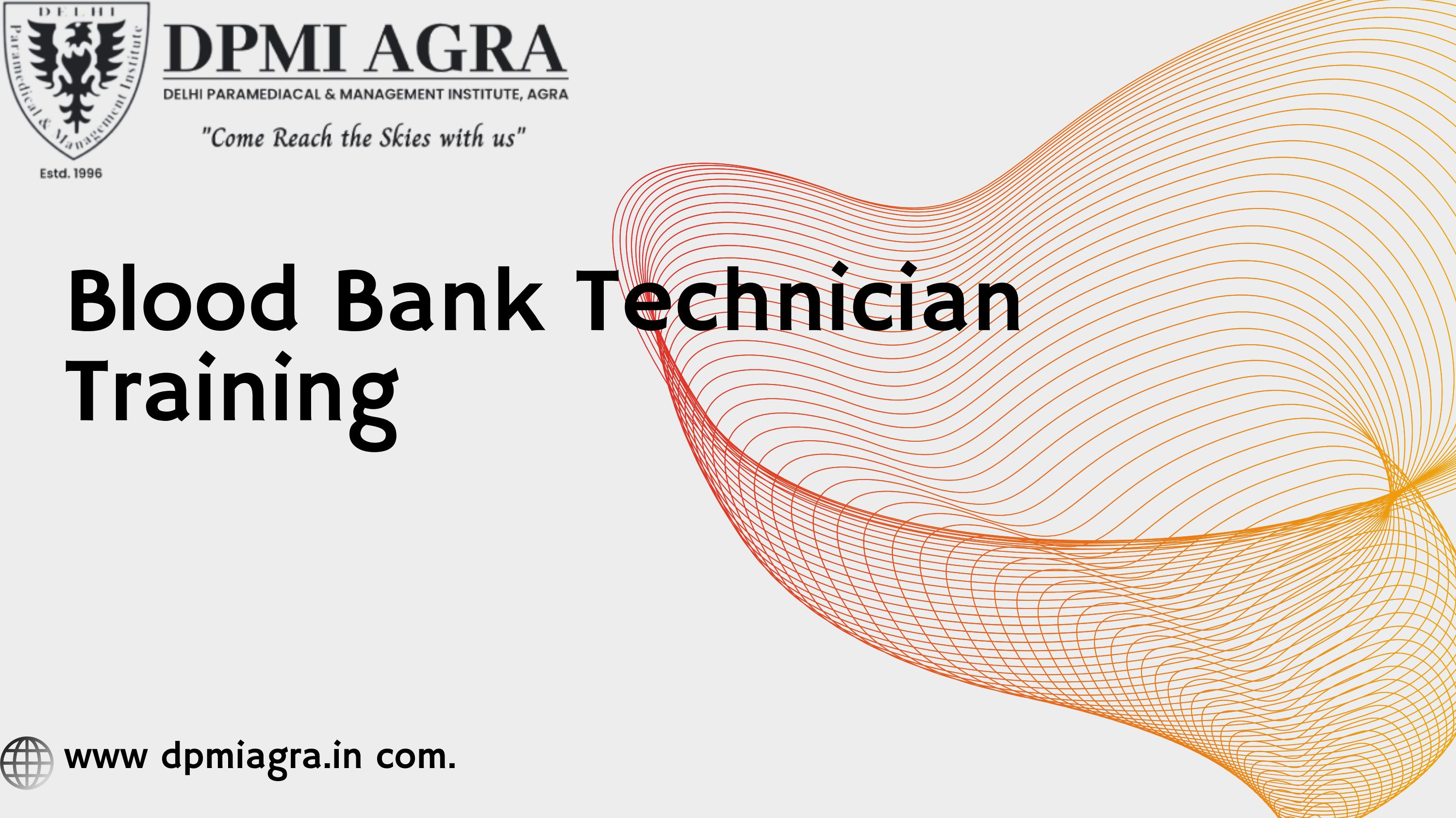 Blood Bank Technician Training by DPMI - Issuu