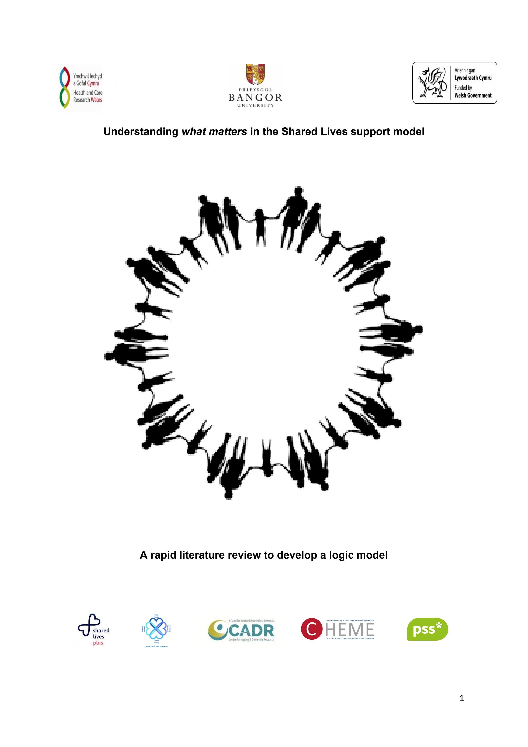 Understanding What Matters in the Shared Lives support model: A rapid ...