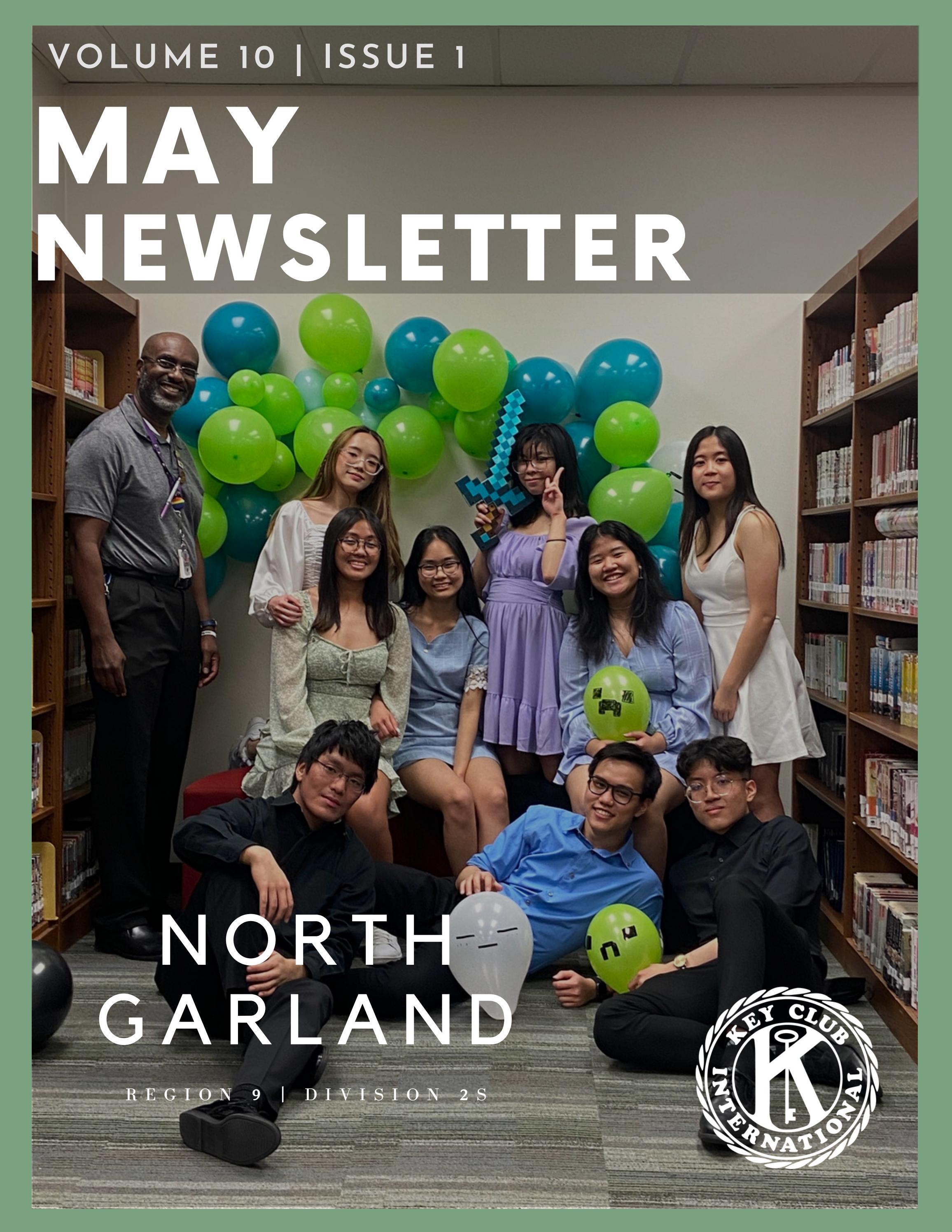 may newsletter 22' by North Garland Key Club - Issuu