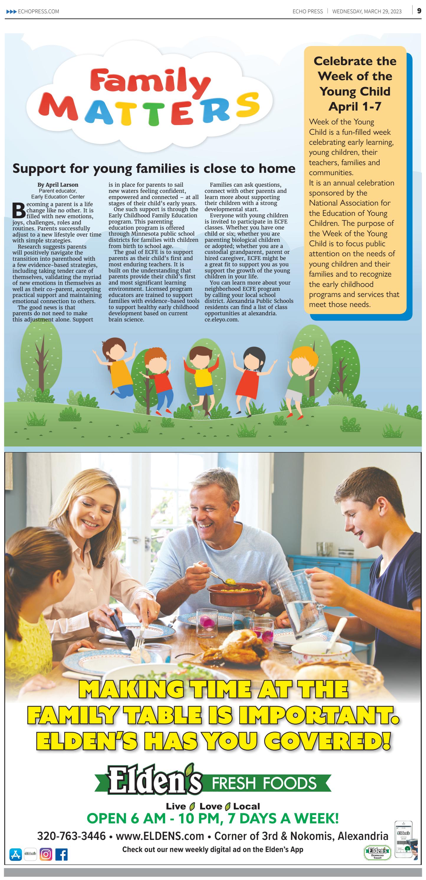 Family Matters - 2023 by Echo Press - Issuu