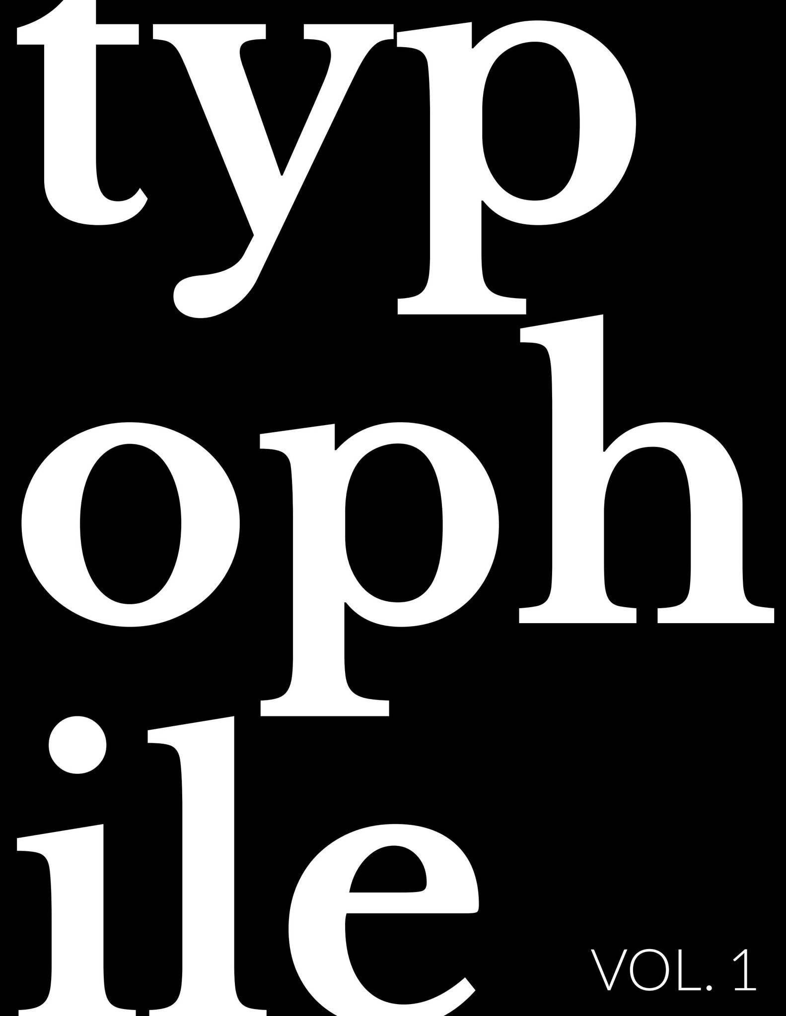 typophile vol.1 by Isaiah Waters - Issuu