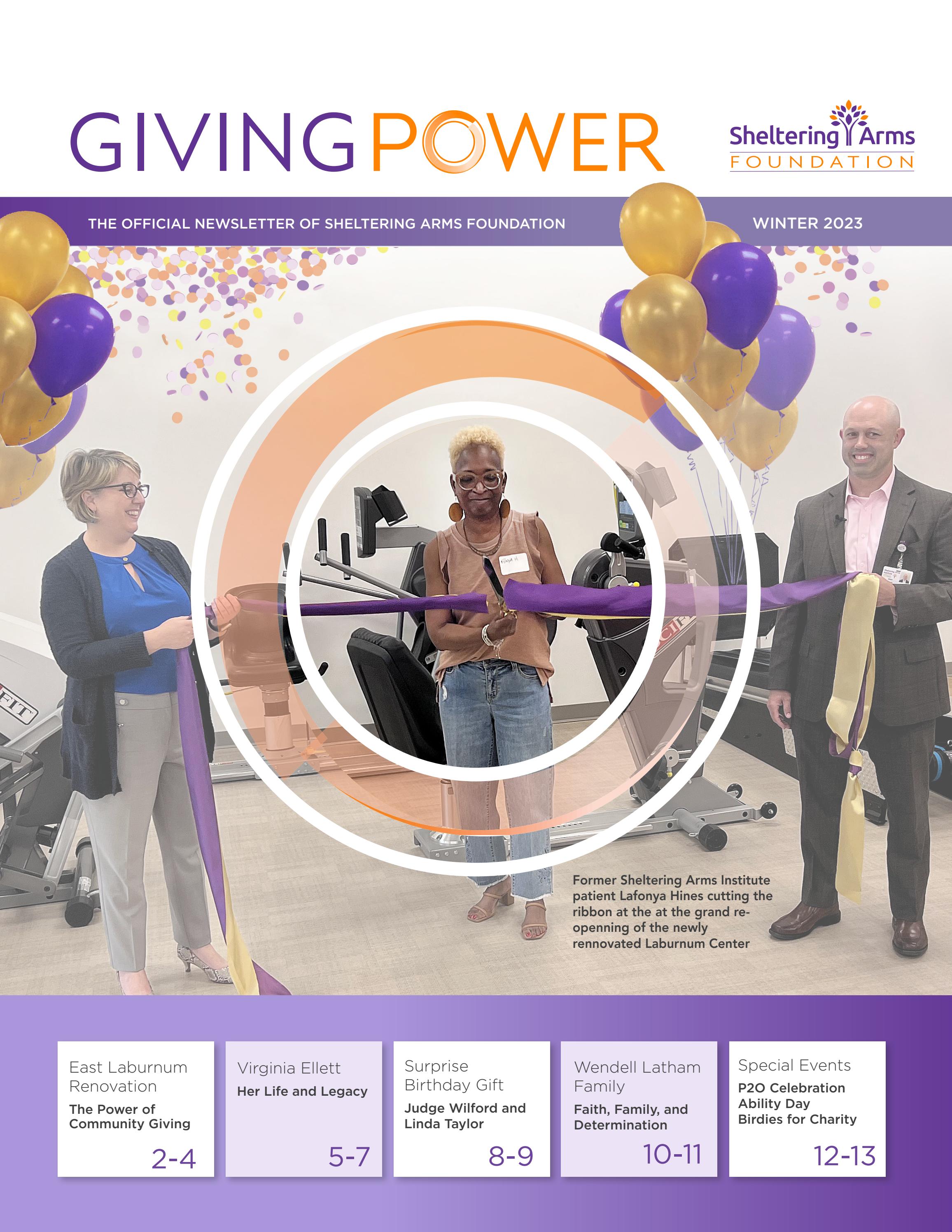 Sheltering Arms Foundation Winter Newsletter by ...