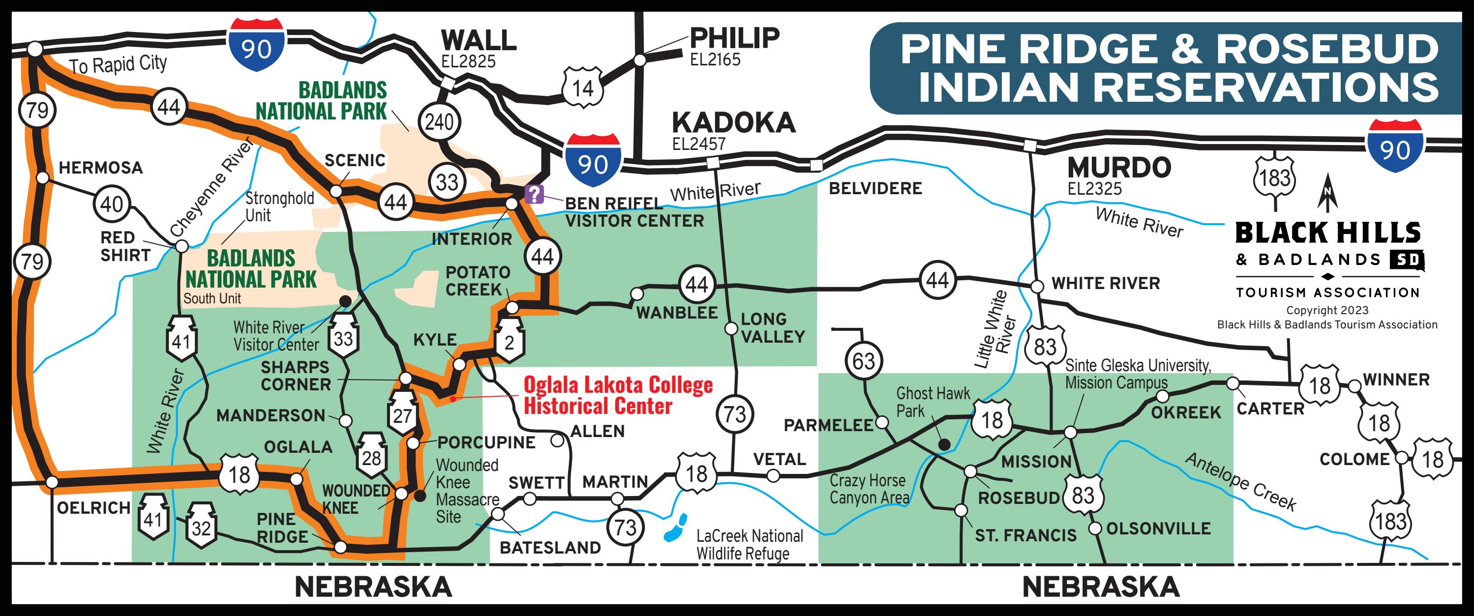 Pine Ridge and Rosebud Reservations by Black Hills & Badlands, SD - Issuu