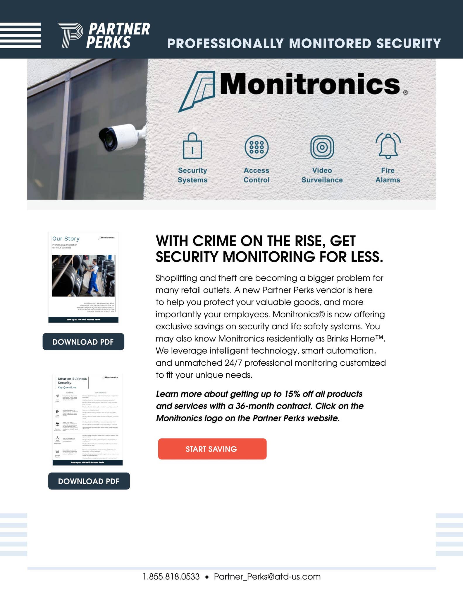 Monitronics Security Monitoring by Partner Perks by Drucker Group, Inc. - Issuu