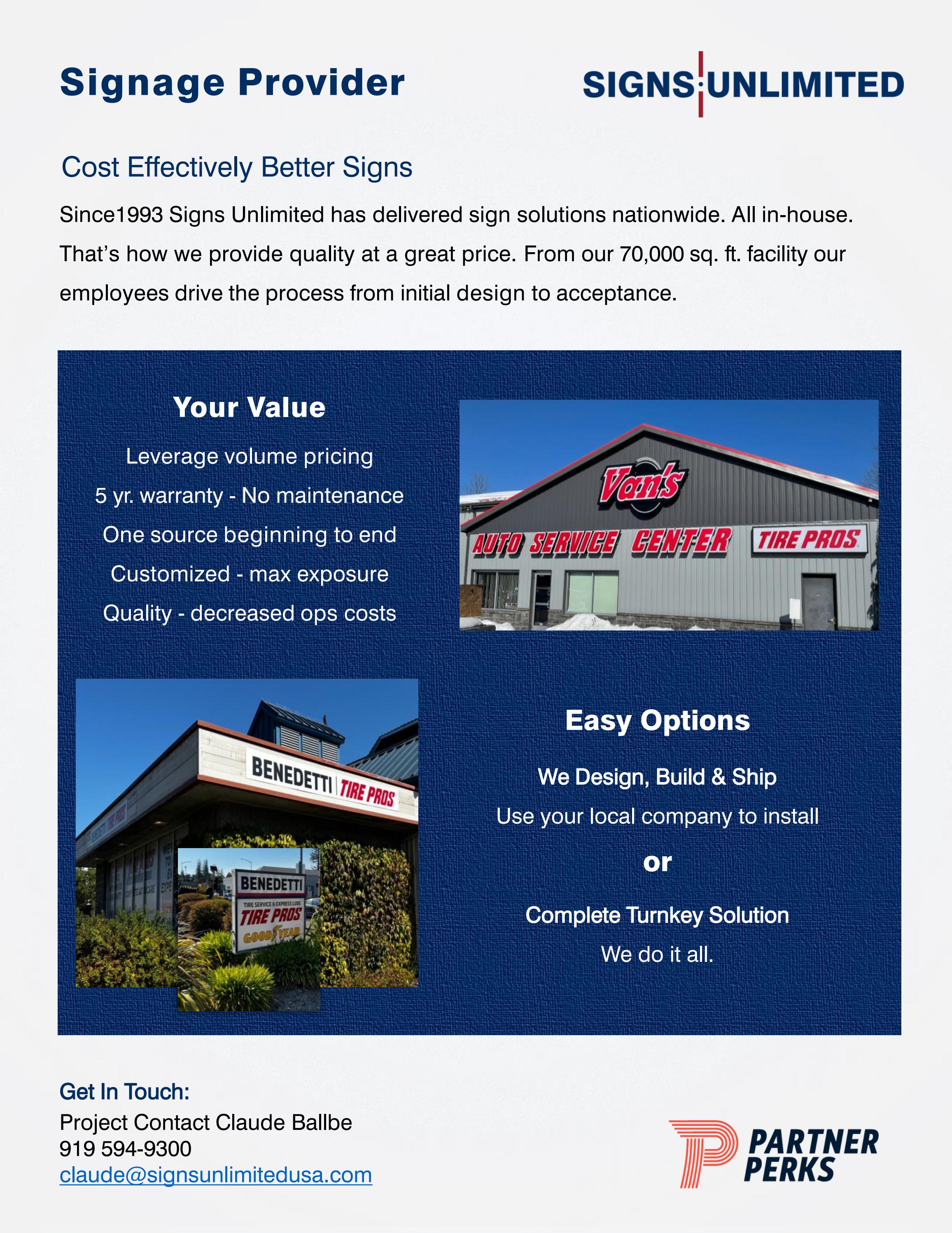 Retail Store Signage by Partner Perks by Drucker Group, Inc. - Issuu