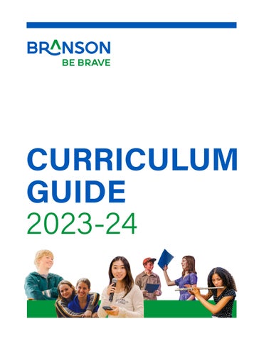 Curriculum Guide 2023-24 by Branson School - Issuu