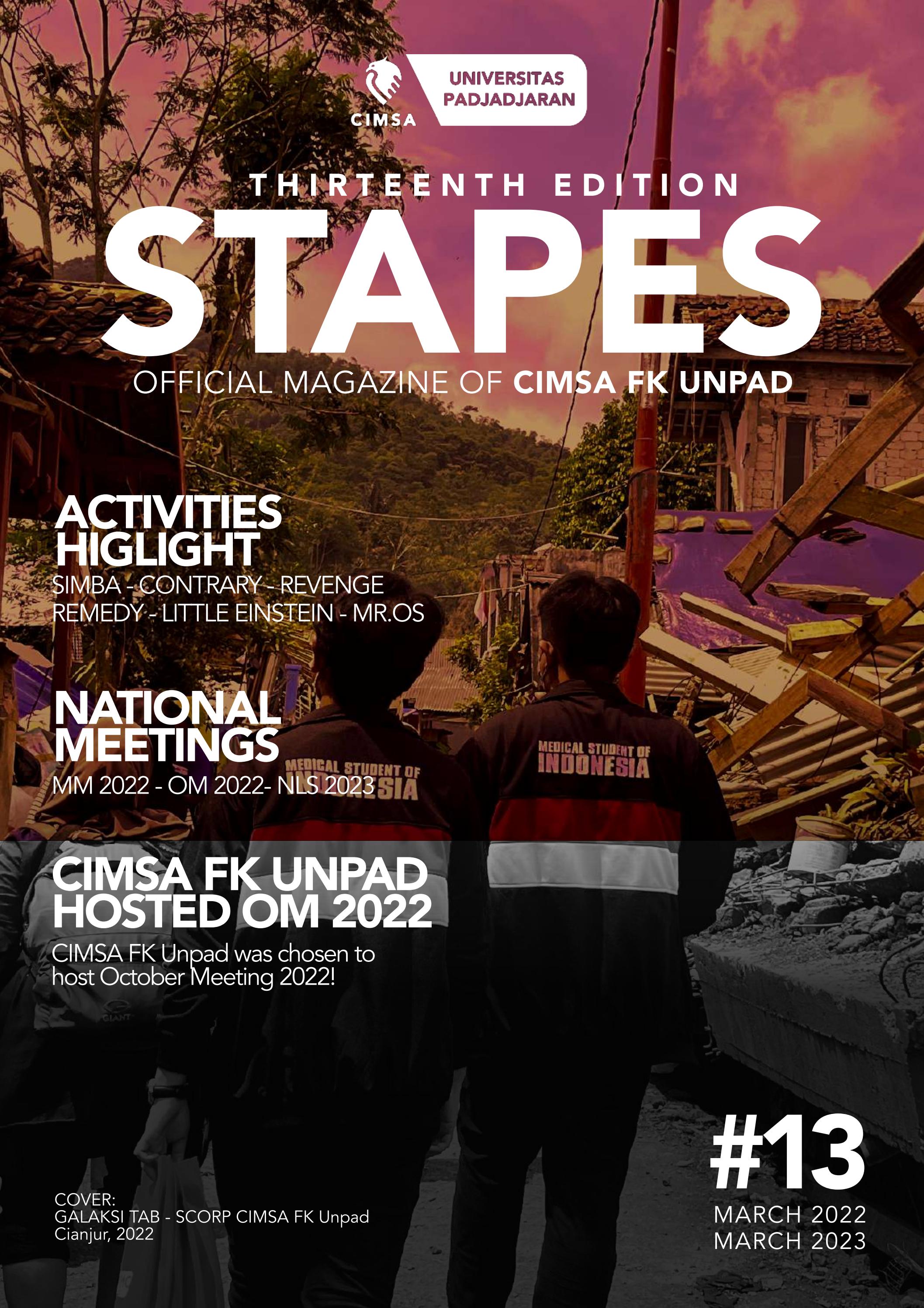 STAPES 13 by CIMSA FK Unpad - Issuu
