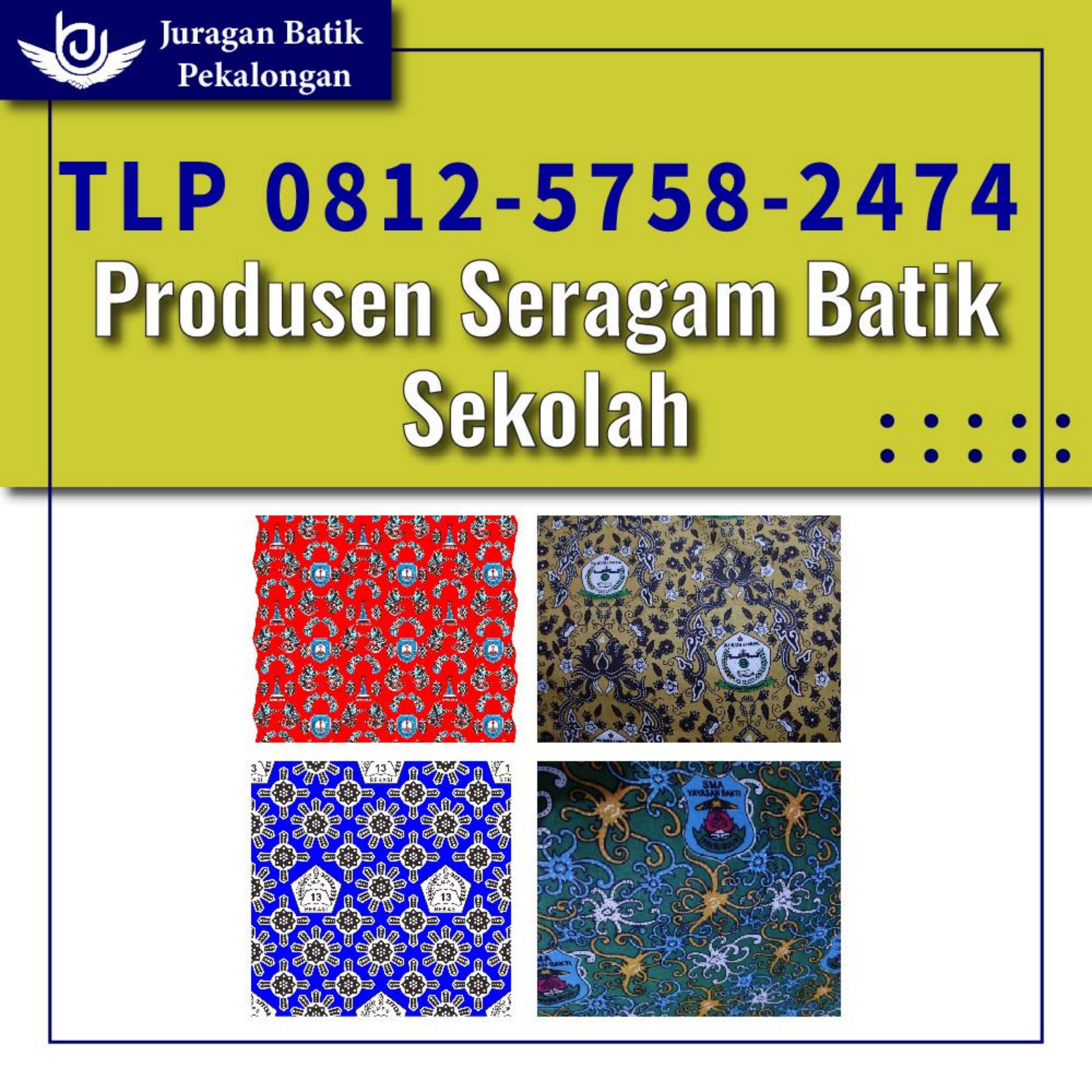 WA 0812-5758-2474, Konveksi Batik Sekolah TK Palu by Konveksi Baju Batik Makassar - Issuu