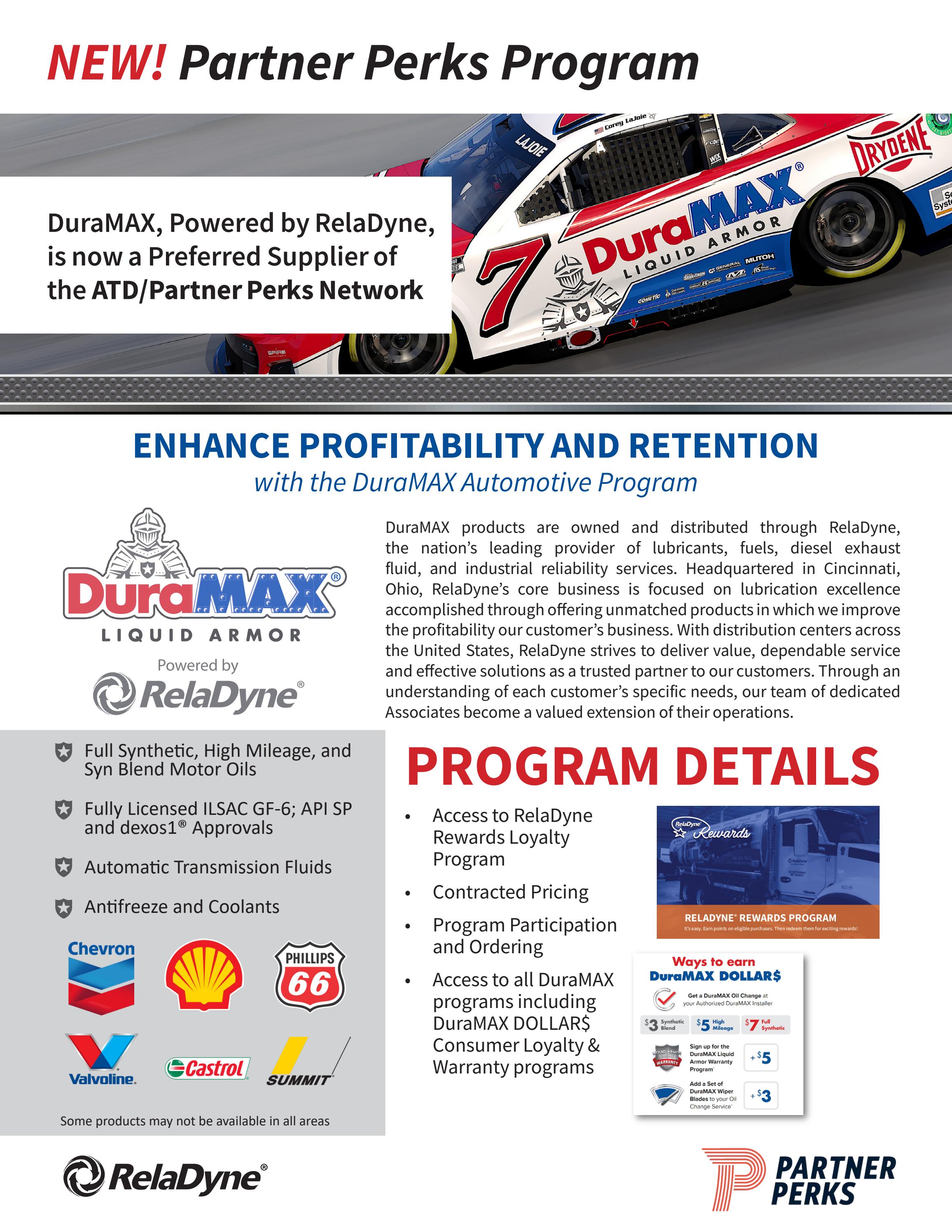 RelaDyne Motor Oils by Partner Perks by Drucker Group, Inc. - Issuu