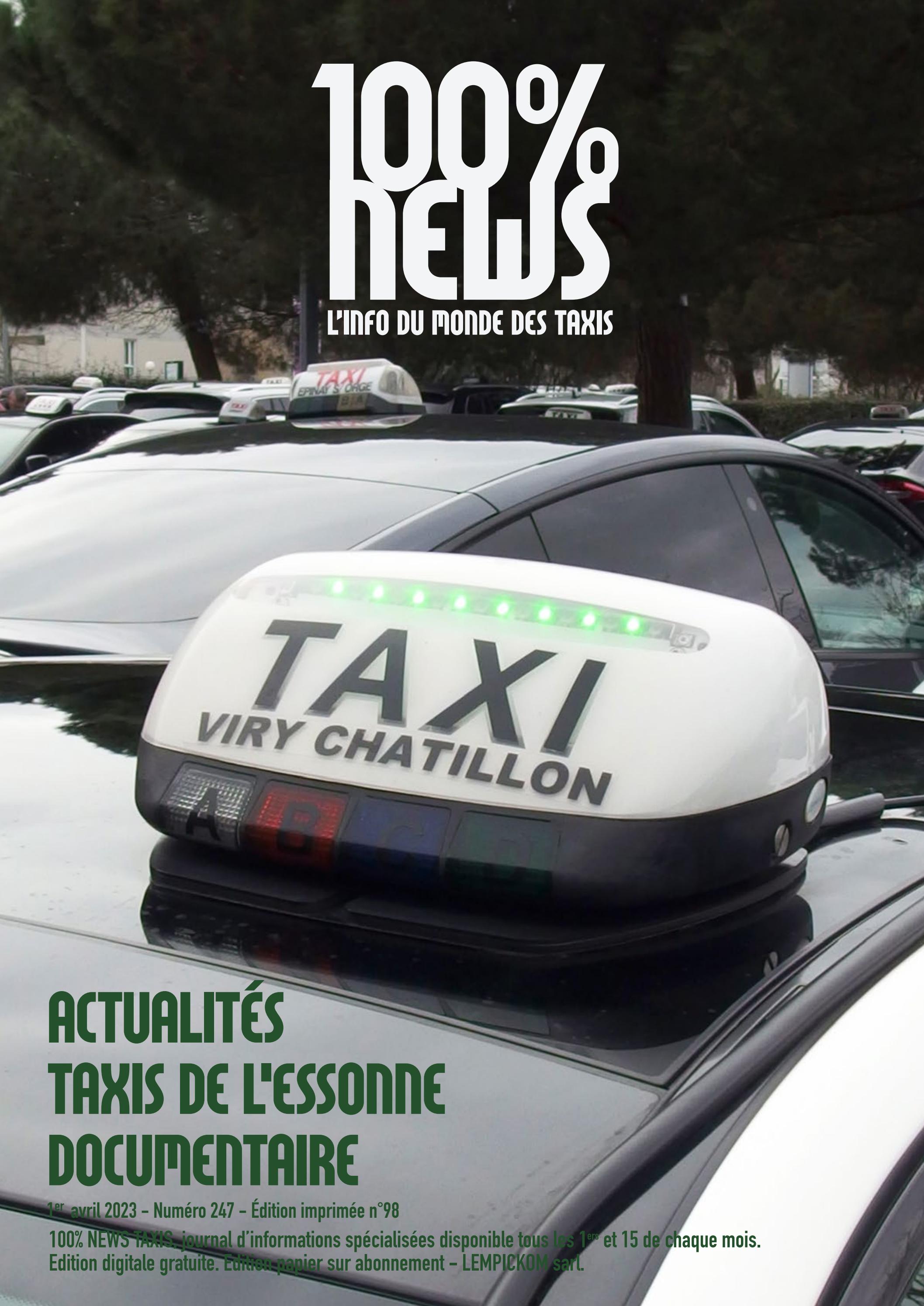 100% NEWS TAXIS n°247 by 100% NEWS - TAXIS - Issuu