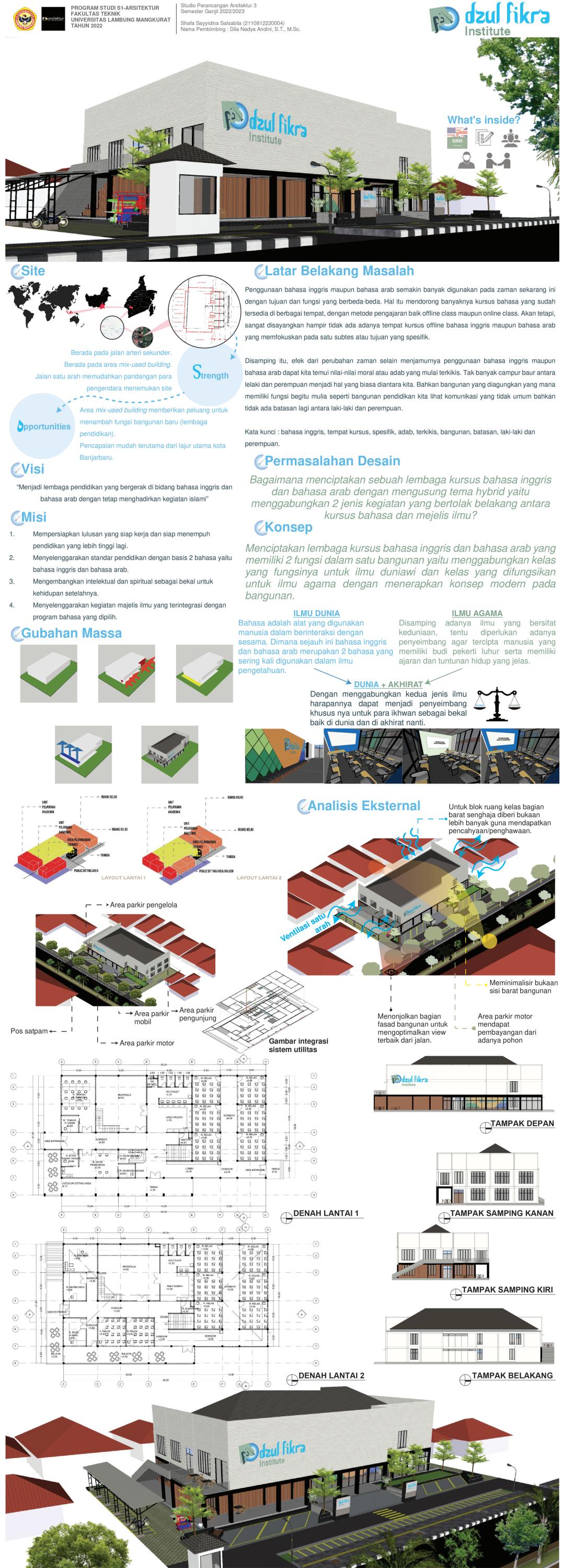 Poster Studio Perancangan Arsitektur 3 | Lembaga Bimbingan Belajar ...