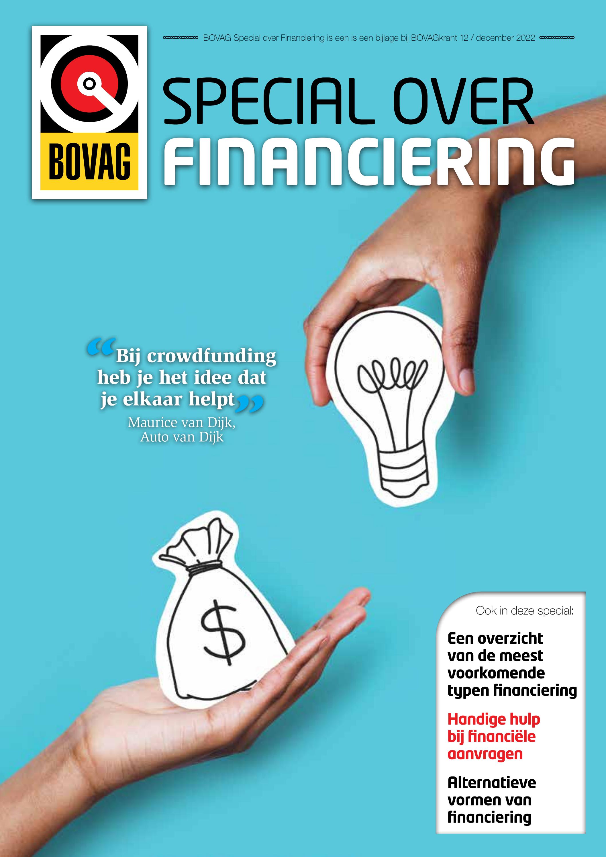 BOVAG-special over financiering by BOVAG - Issuu