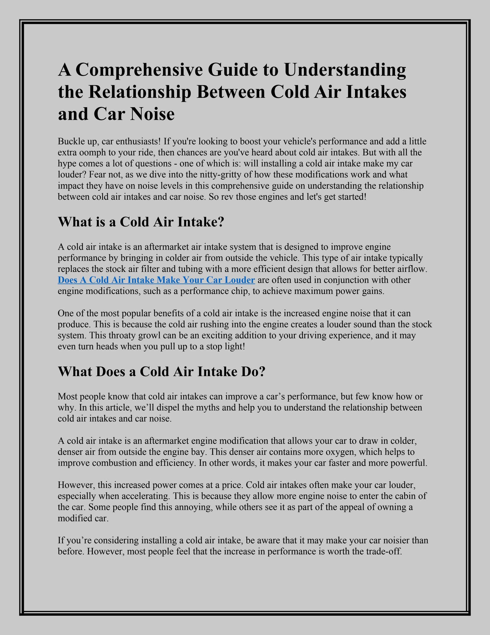 A Comprehensive Guide to Understanding the Relationship Between Cold ...