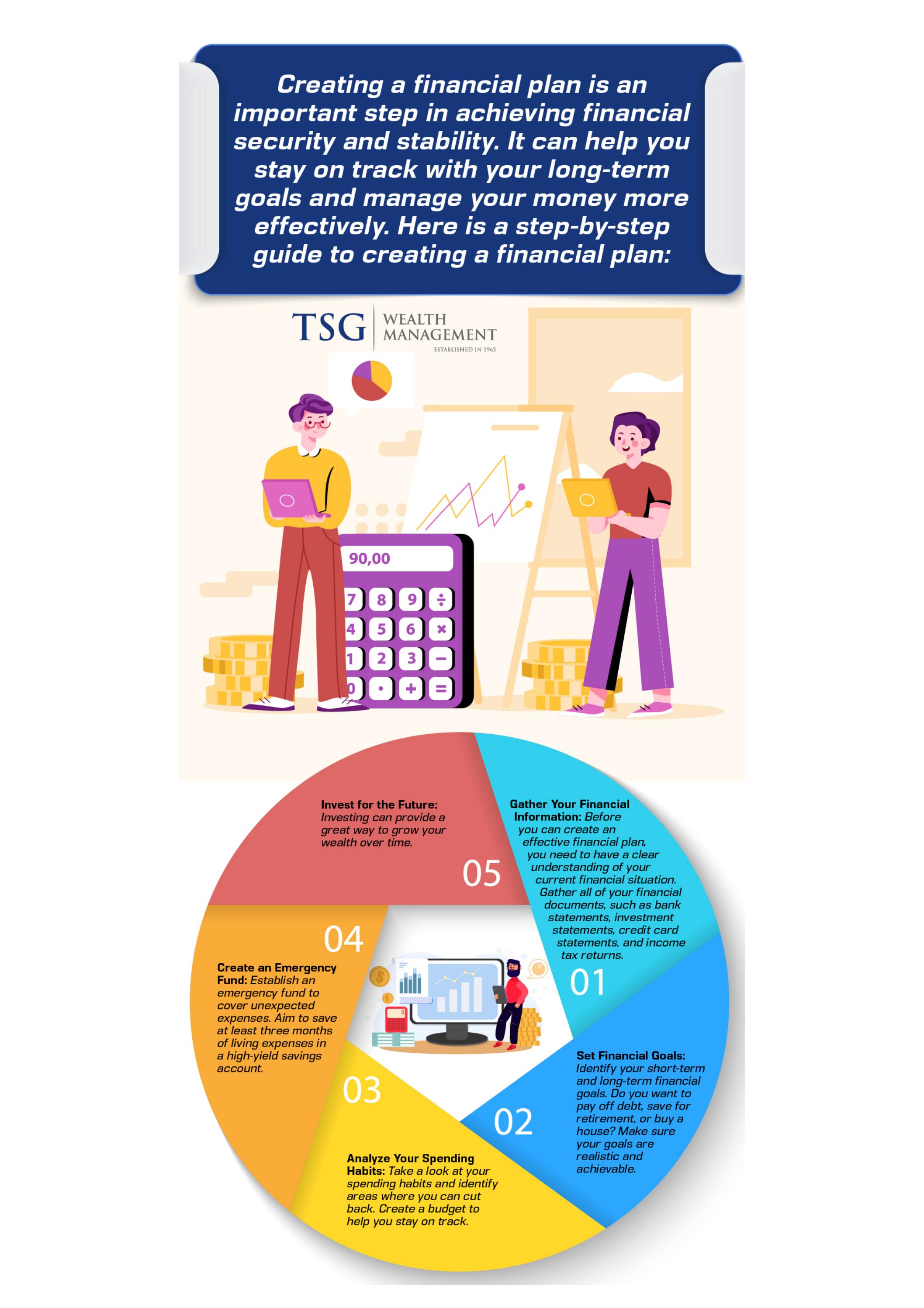 The Step-by-Step Guide to Creating a Financial Plan by TSG Wealth ...