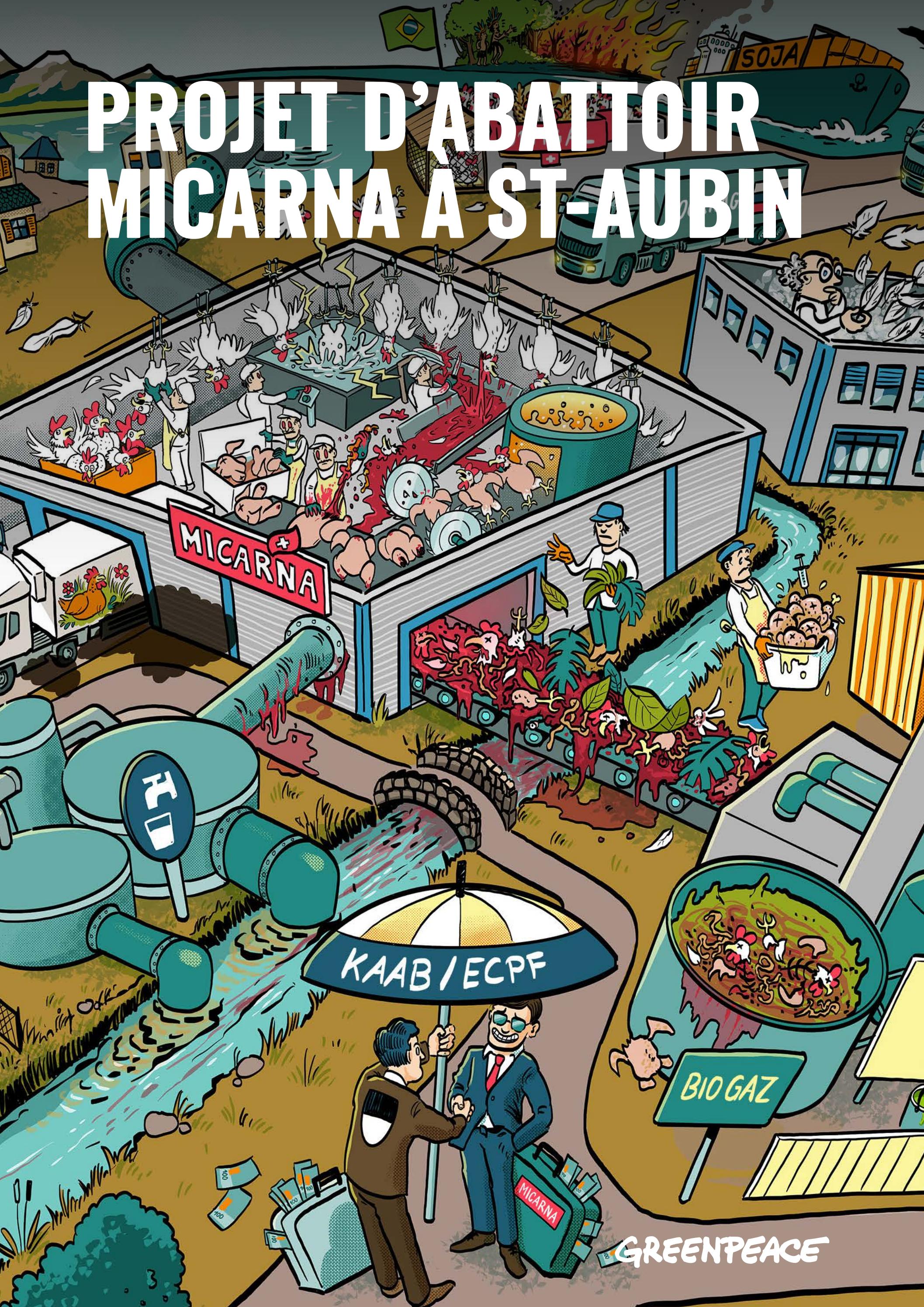 Projet d’abattoir Micarna à St-Aubin by Greenpeace Switzerland - Issuu