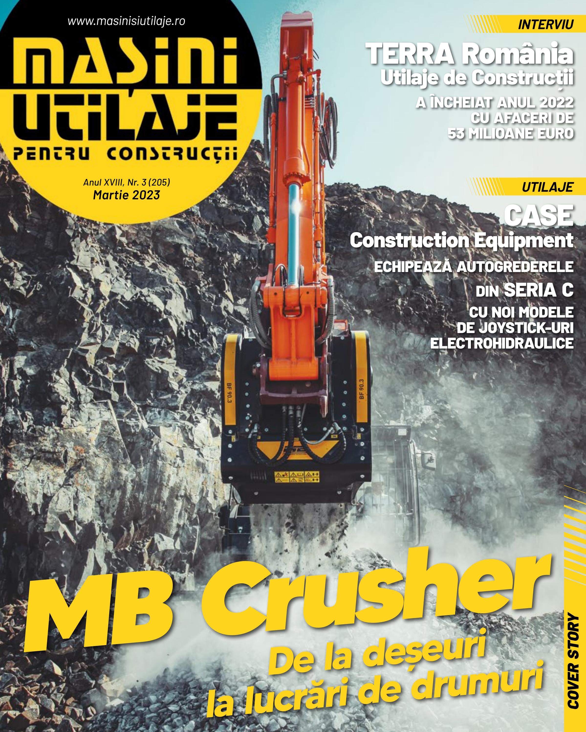Revista Masini si Utilaje pentru Constructii - Martie 2023 by Masini si Utilaje - Issuu