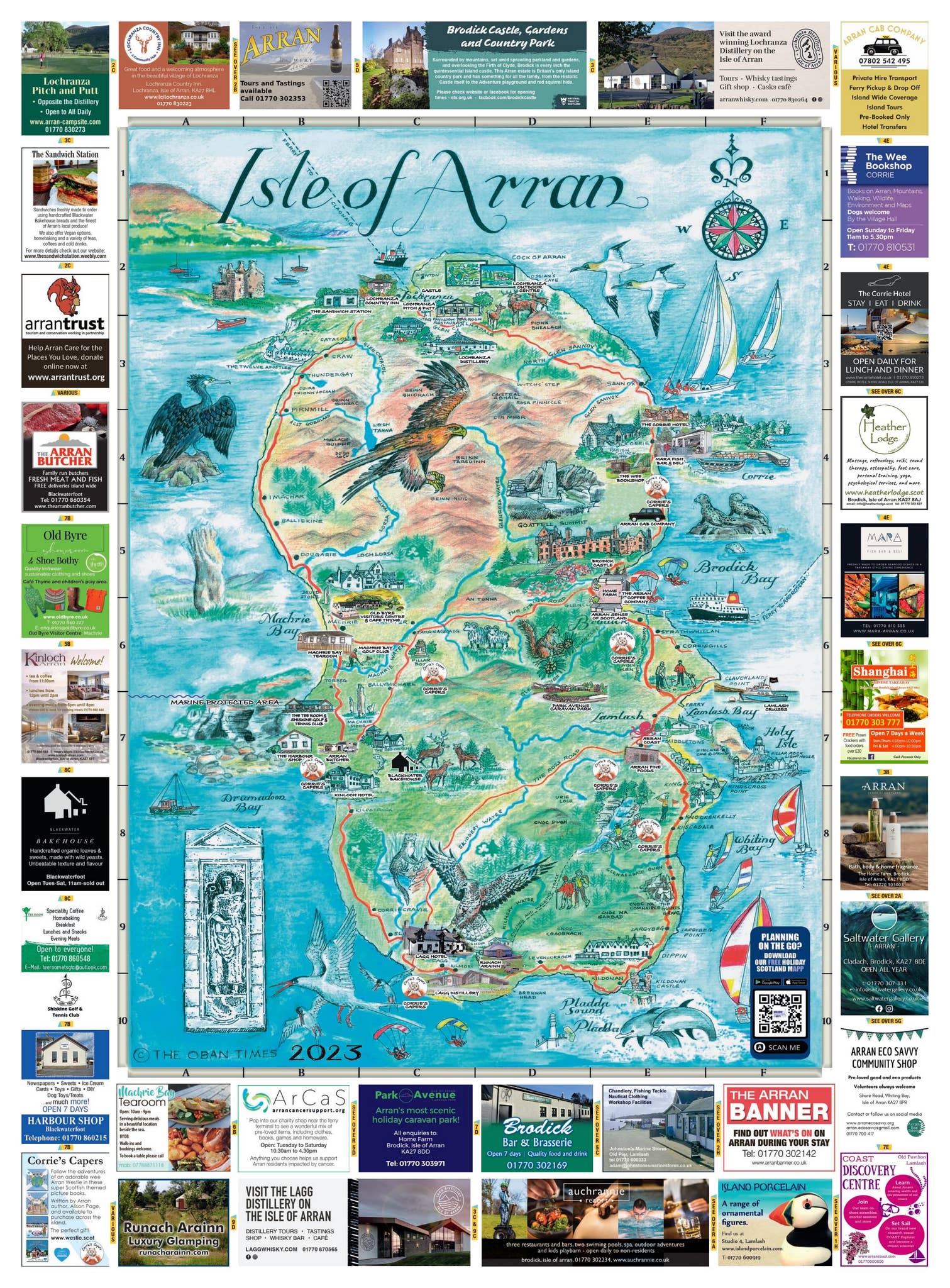 Isle of Arran Map 2023 by Wyvex Media Limited - Issuu