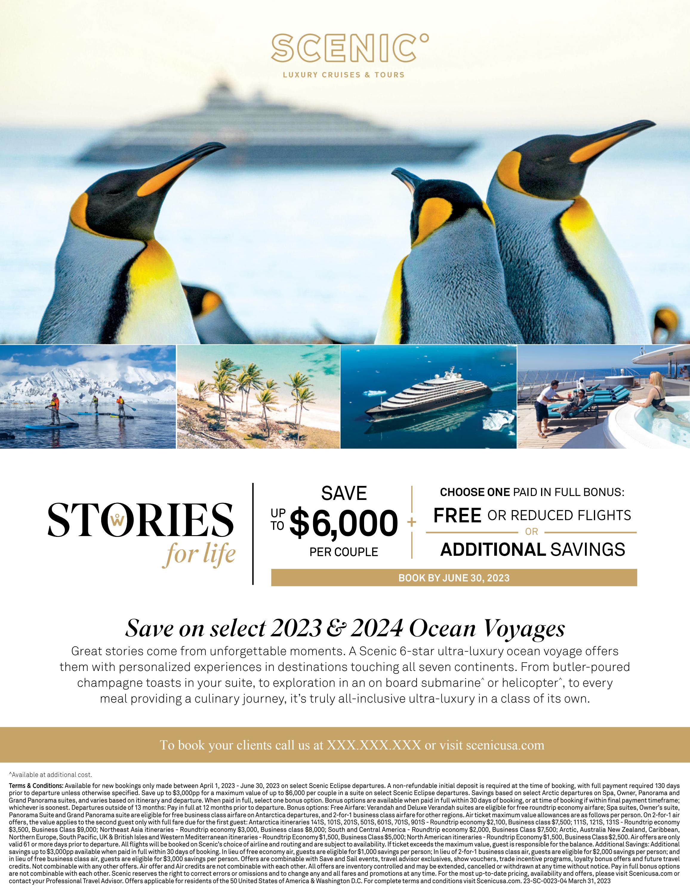 Scenic Stories for Life Trade Customizable Flyer (Oceans) by Scenic ...