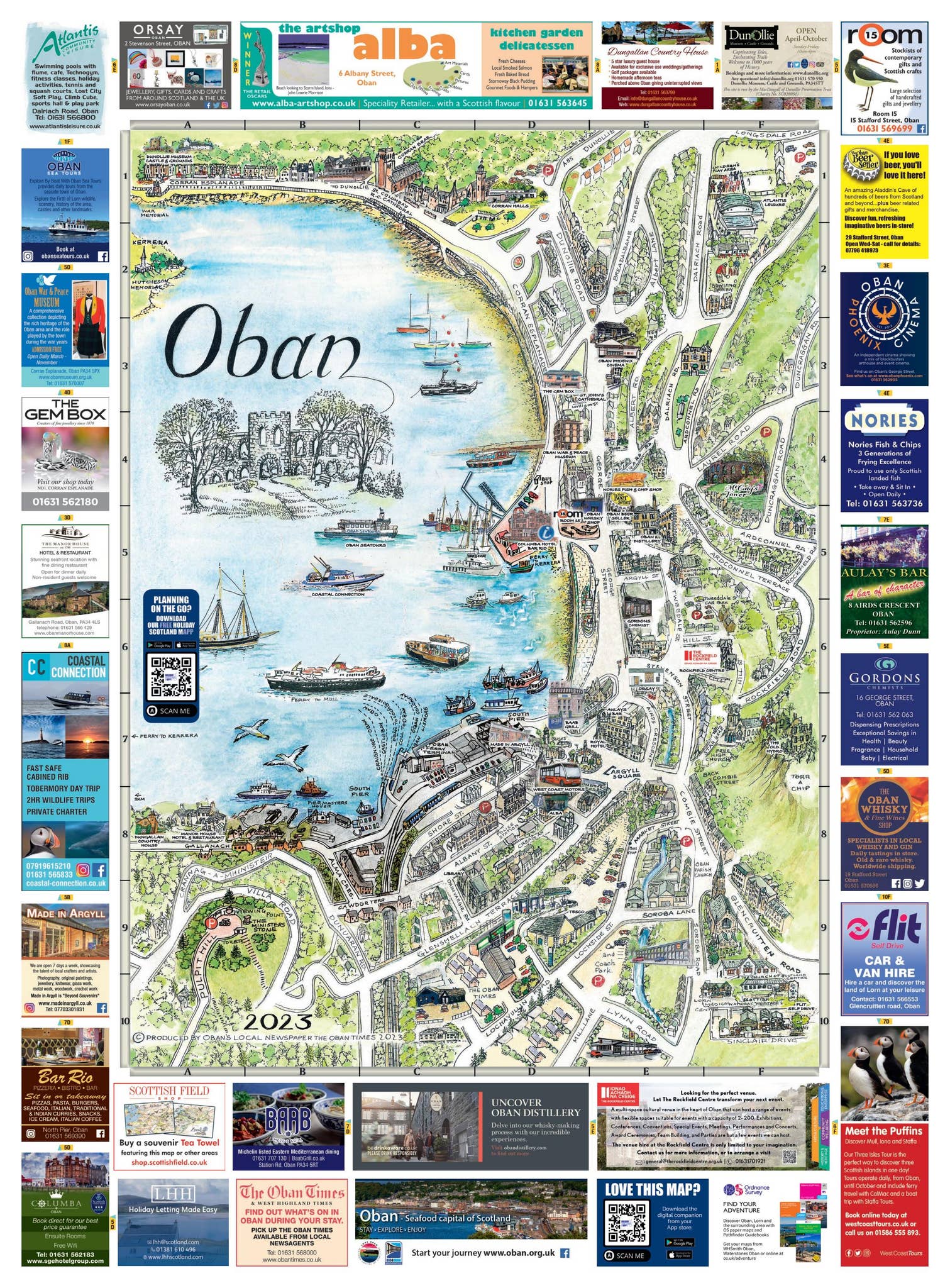 Oban Map 2023 by Wyvex Media Limited - Issuu