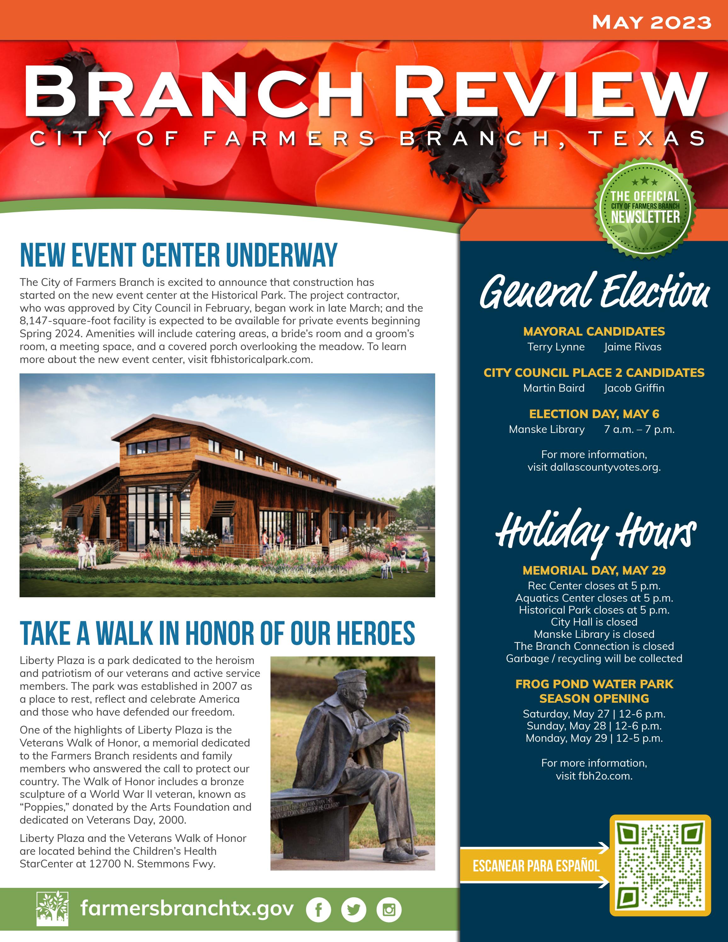 2023 May | Branch Review English | City of Farmers Branch by ...