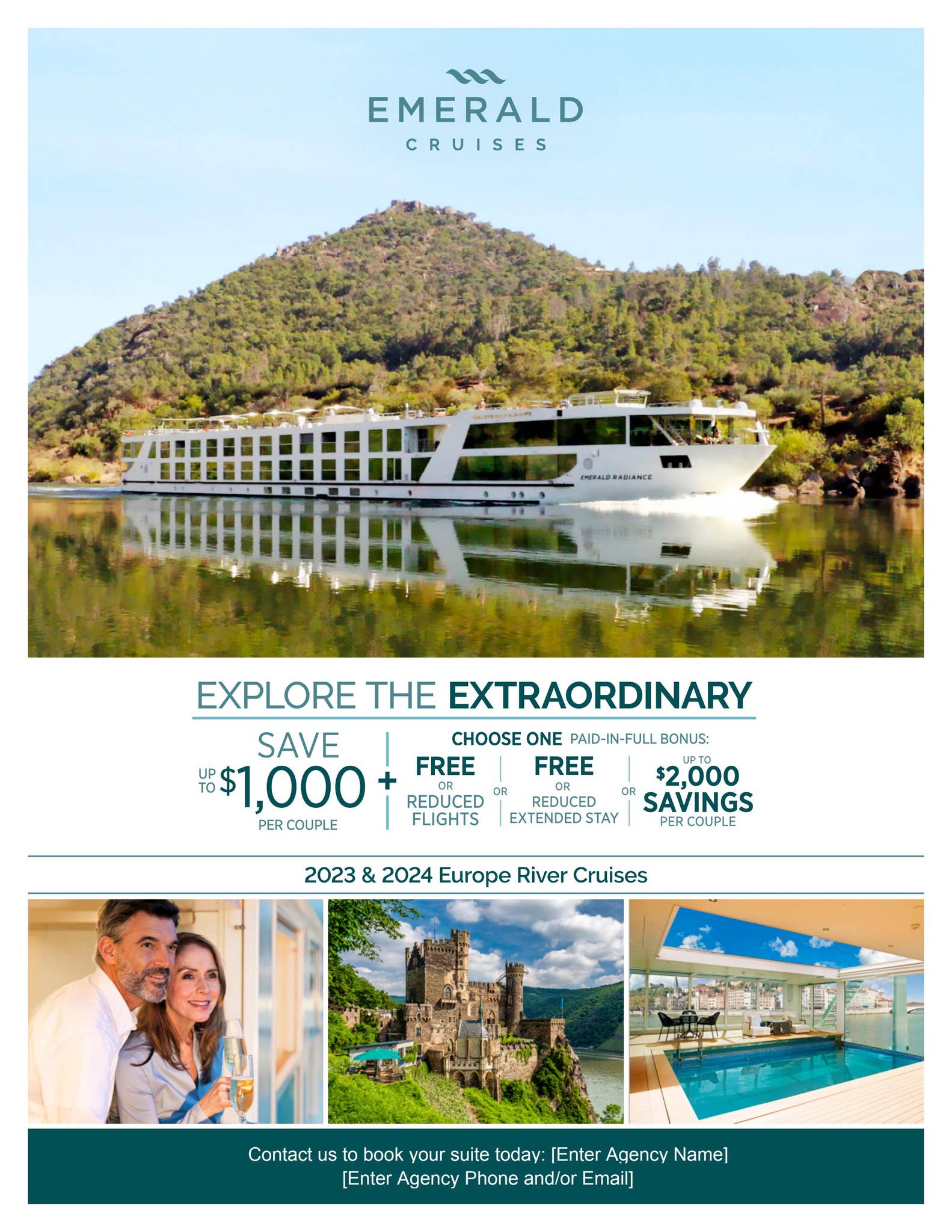 Emerald Cruises- Explore the Extraordinary Q2 April - Trade Flyer by ...