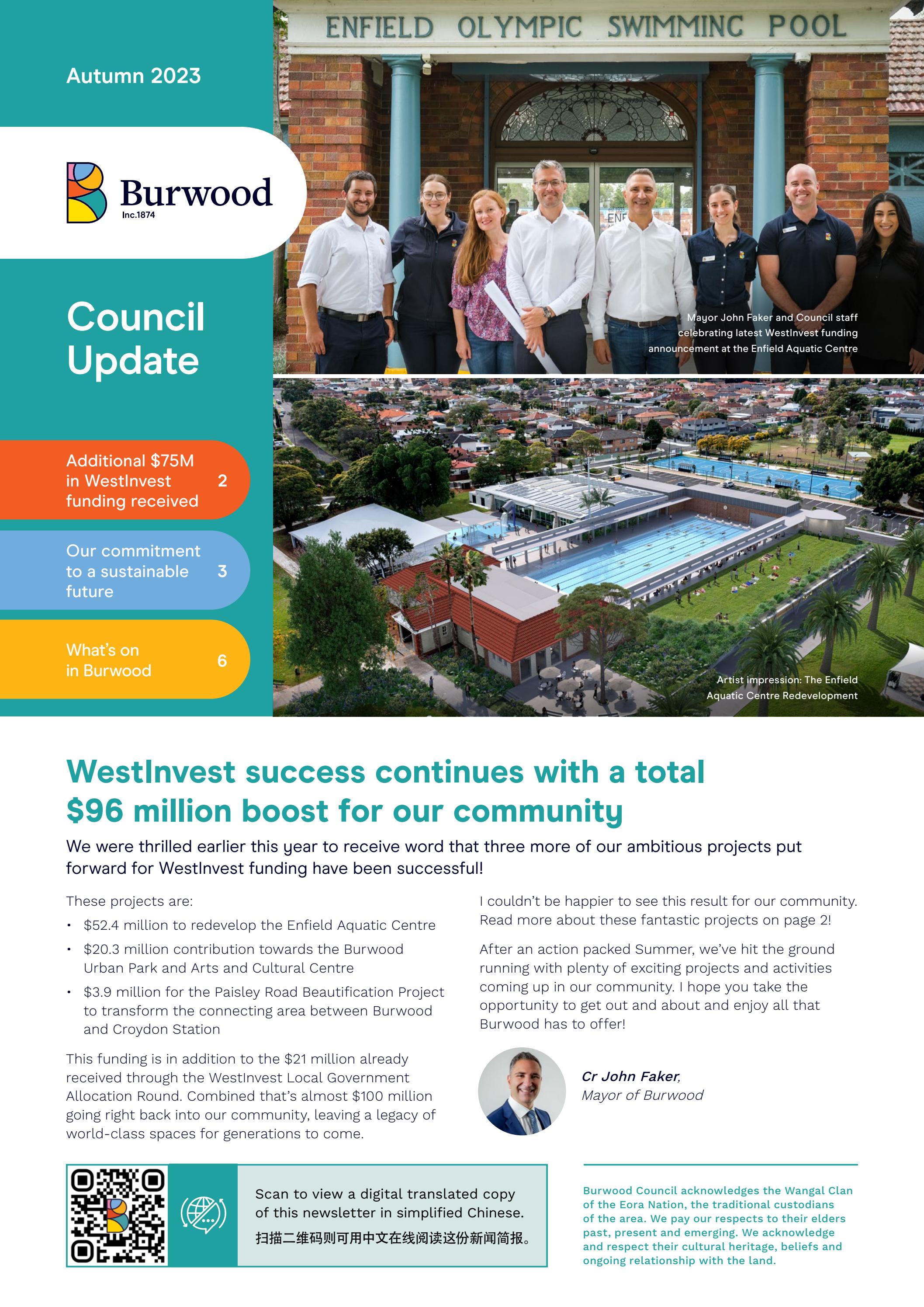 Burwood Council Council Update Autumn Edition by Burwood Council - Issuu
