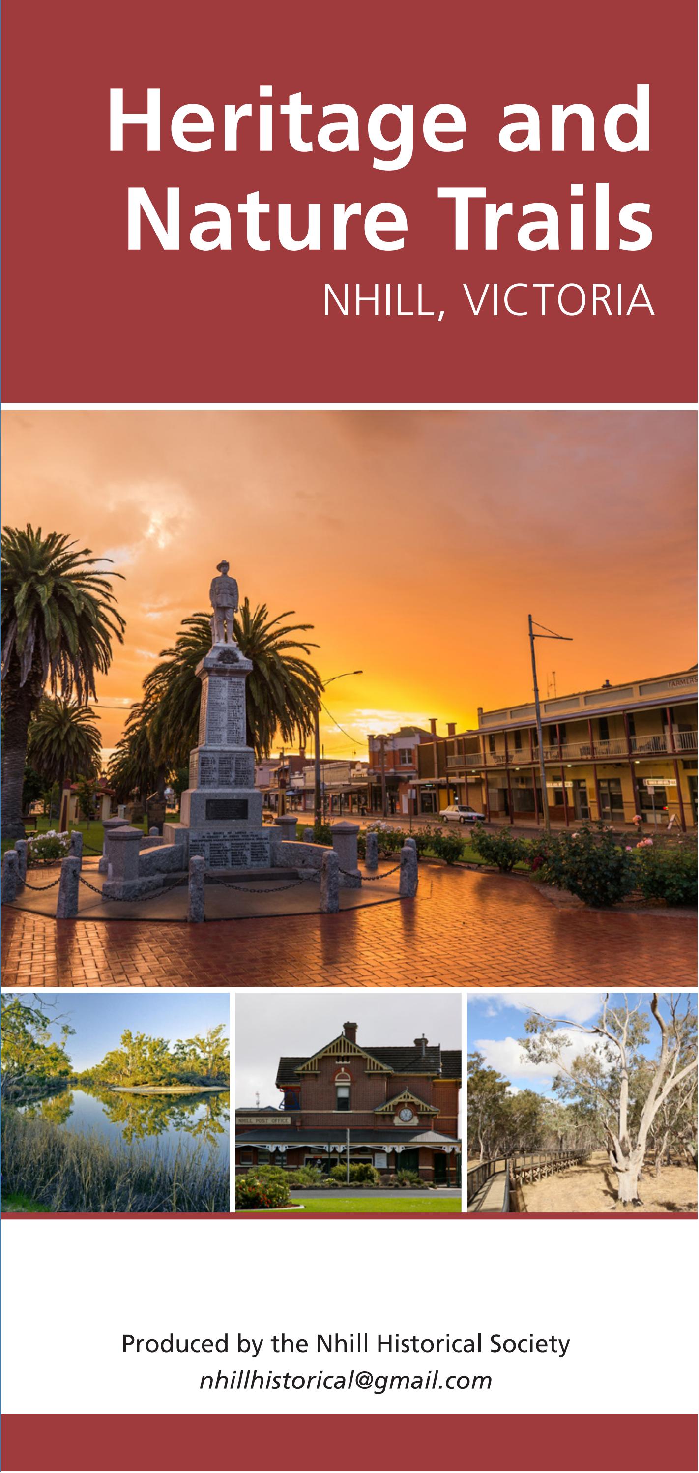 Nhill heritage and nature walk brochure by hindmarshshirecouncil - Issuu