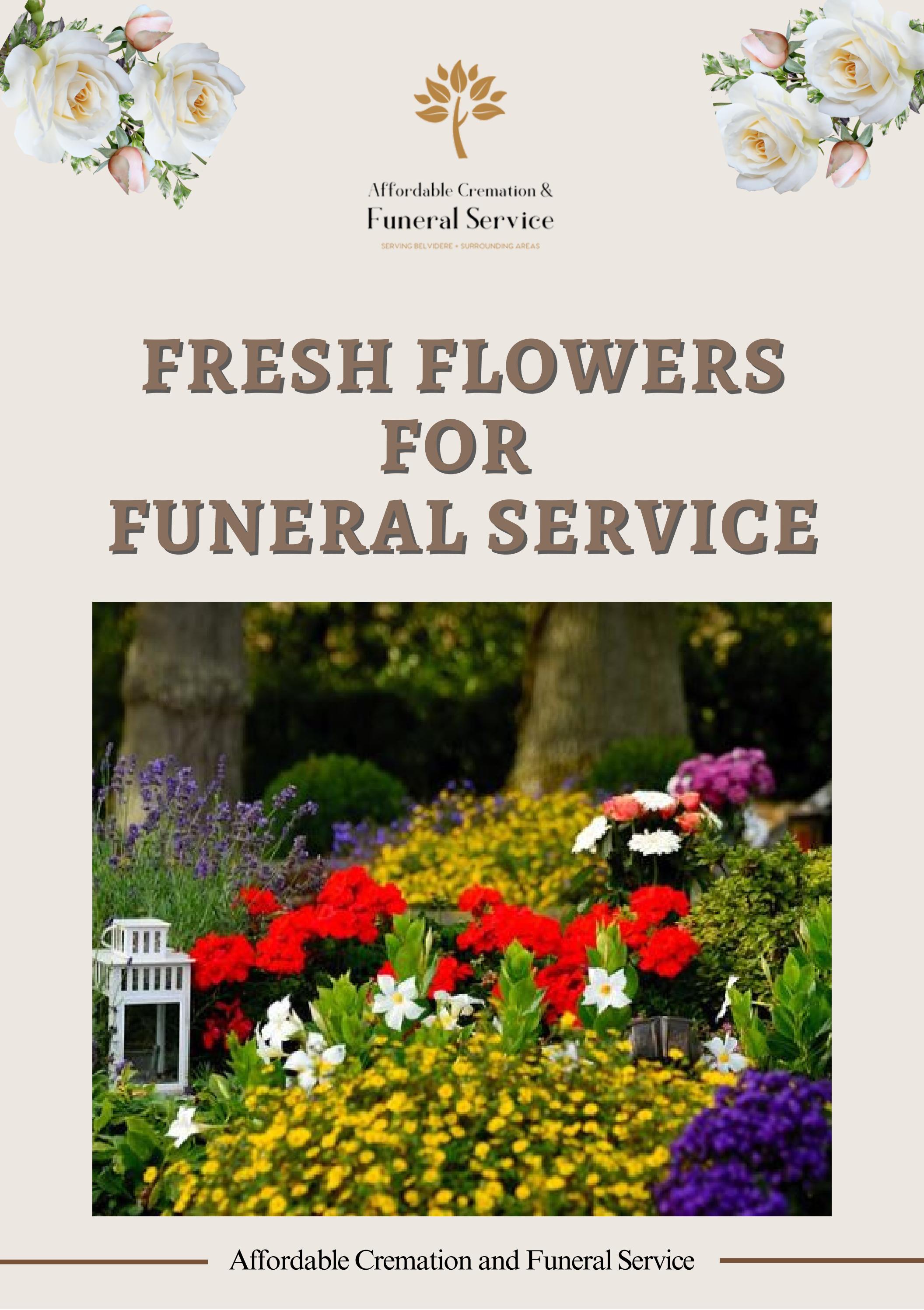 Fresh Flower For Funeral Service by affordablecremationb - Issuu
