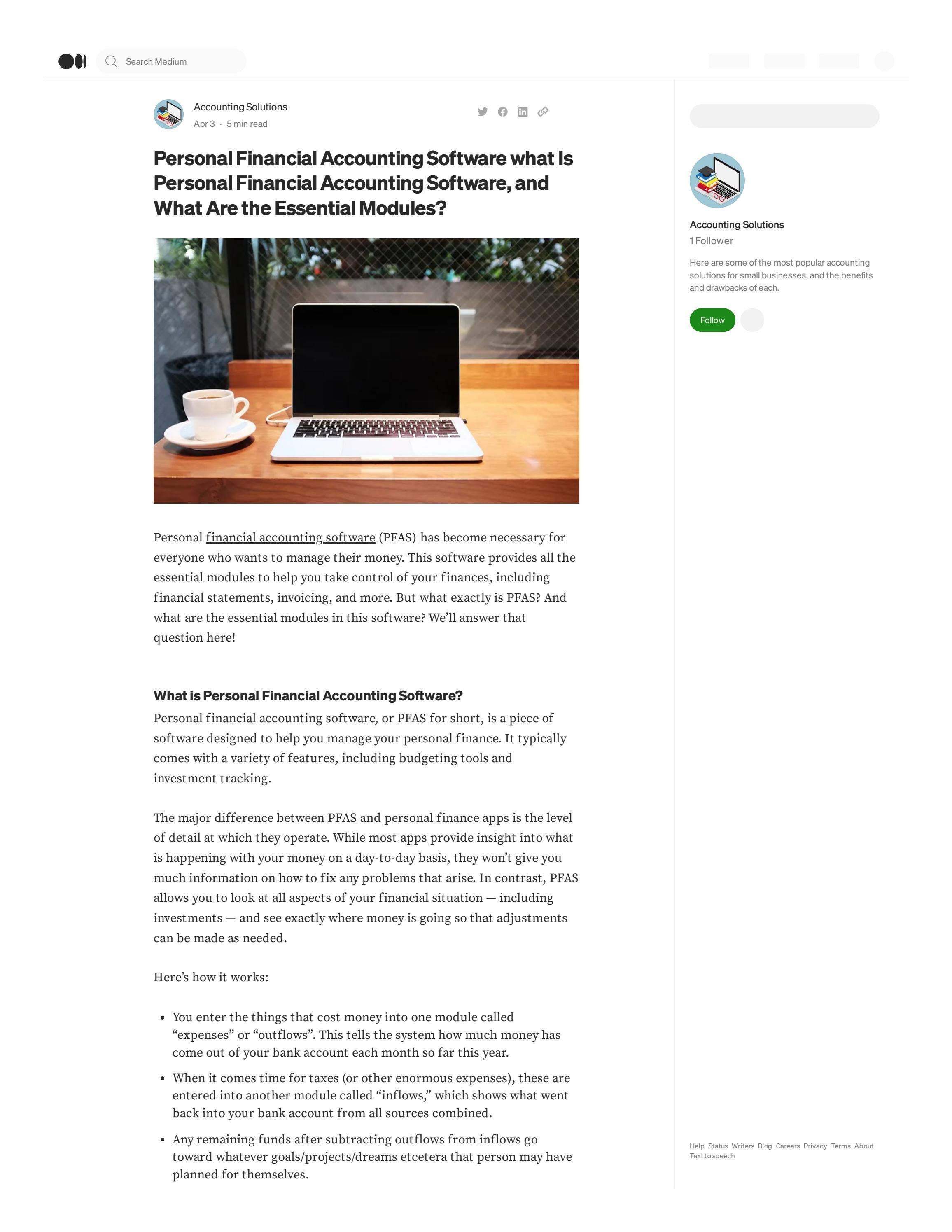 Personal Financial Accounting Software what Is Personal Financial ...