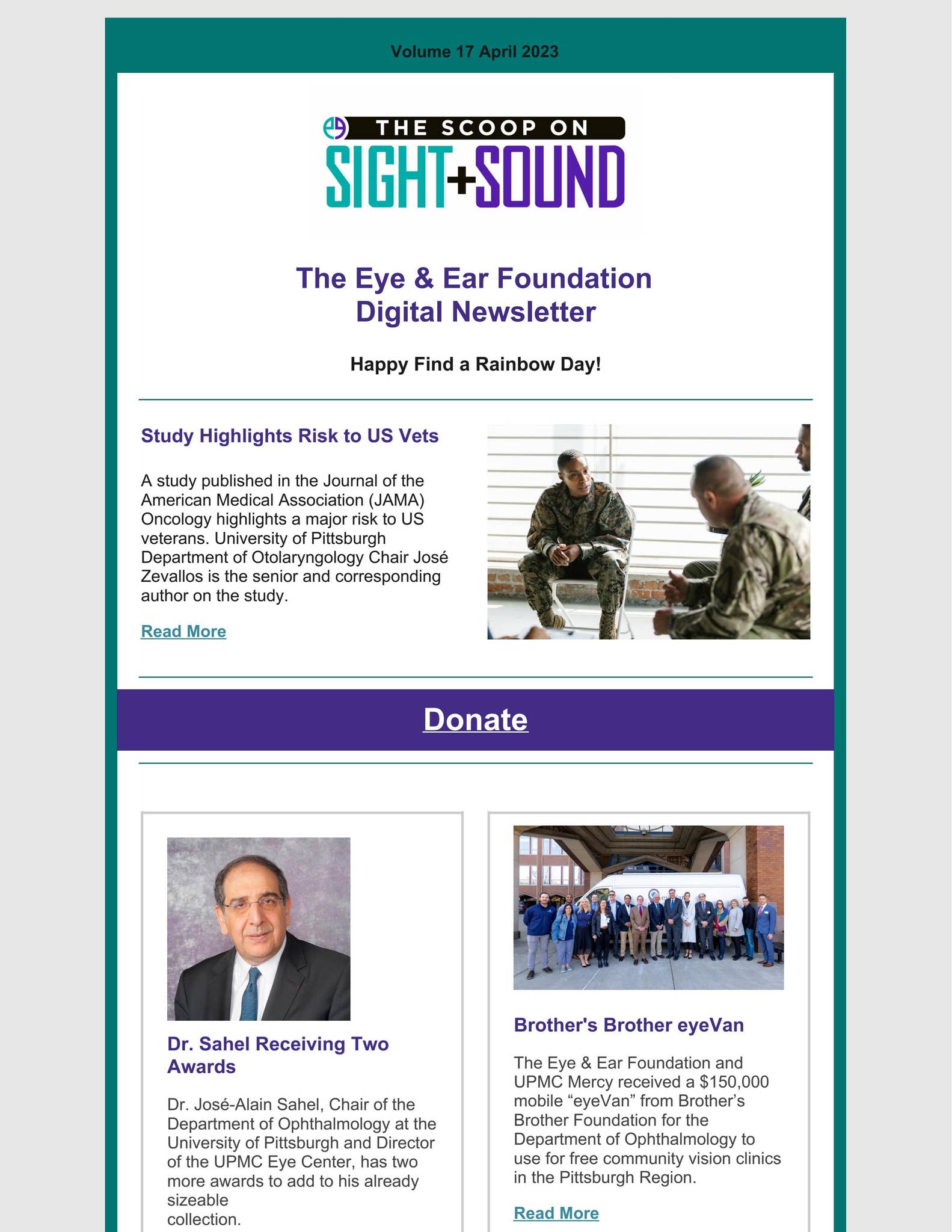 The Scoop, April 2023 by Eye & Ear Foundation of Pittsburgh - Issuu