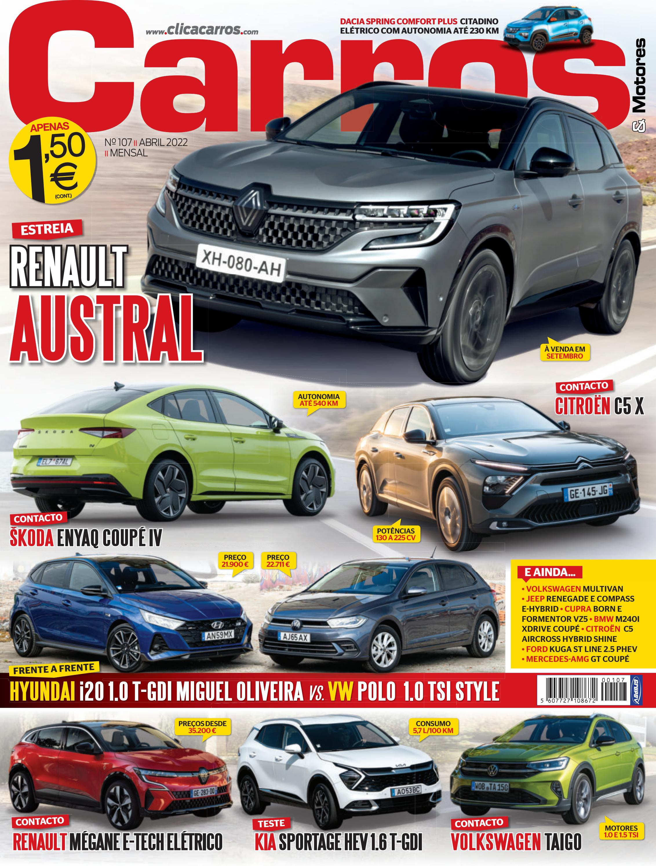 Revista Carros & Motores #107 by Grupo V Portugal - Issuu