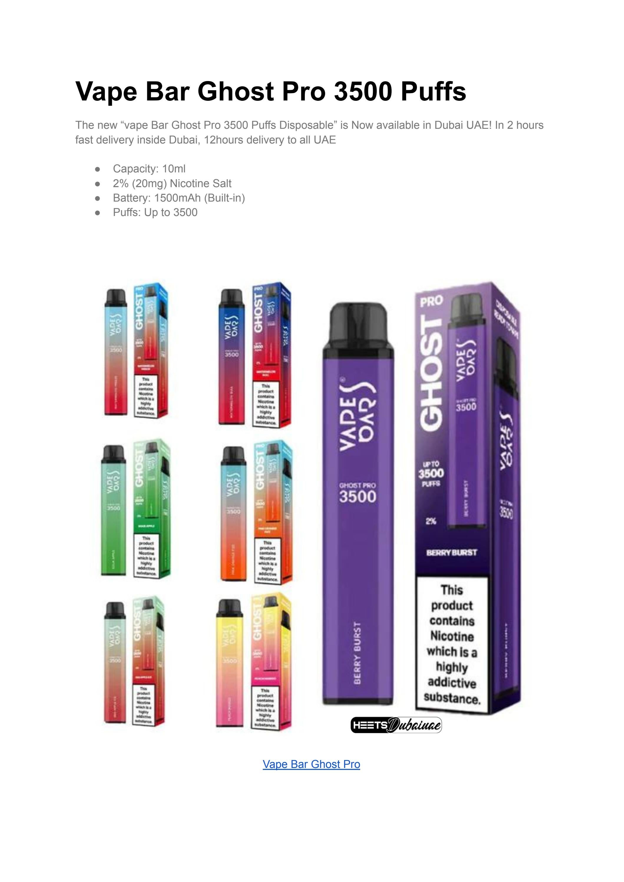 New Disposable vape collection in Dubai by Heetsdubai uae - Issuu