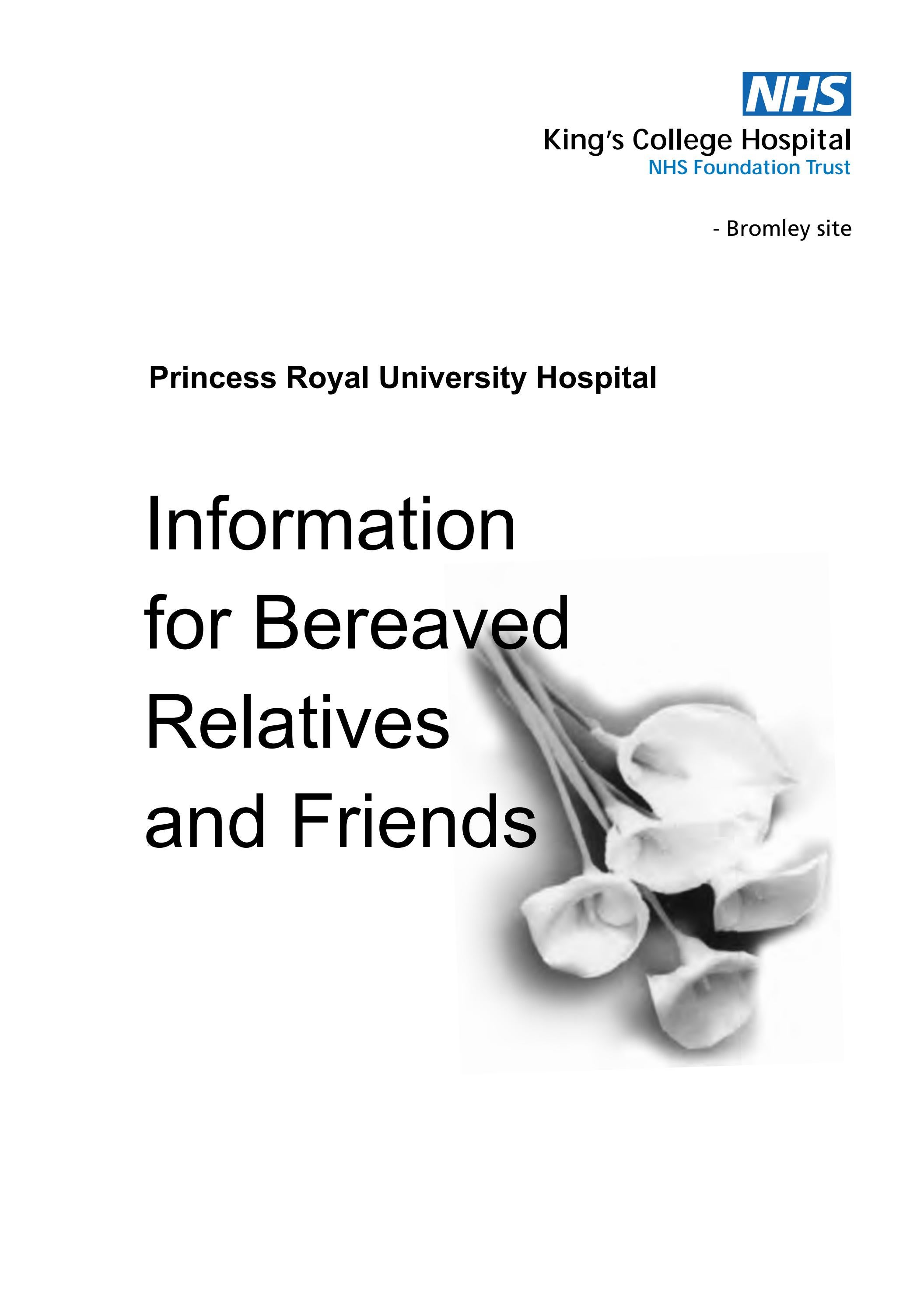 Princess Royal Hospital Bromley R23 by bereavementadvice - Issuu