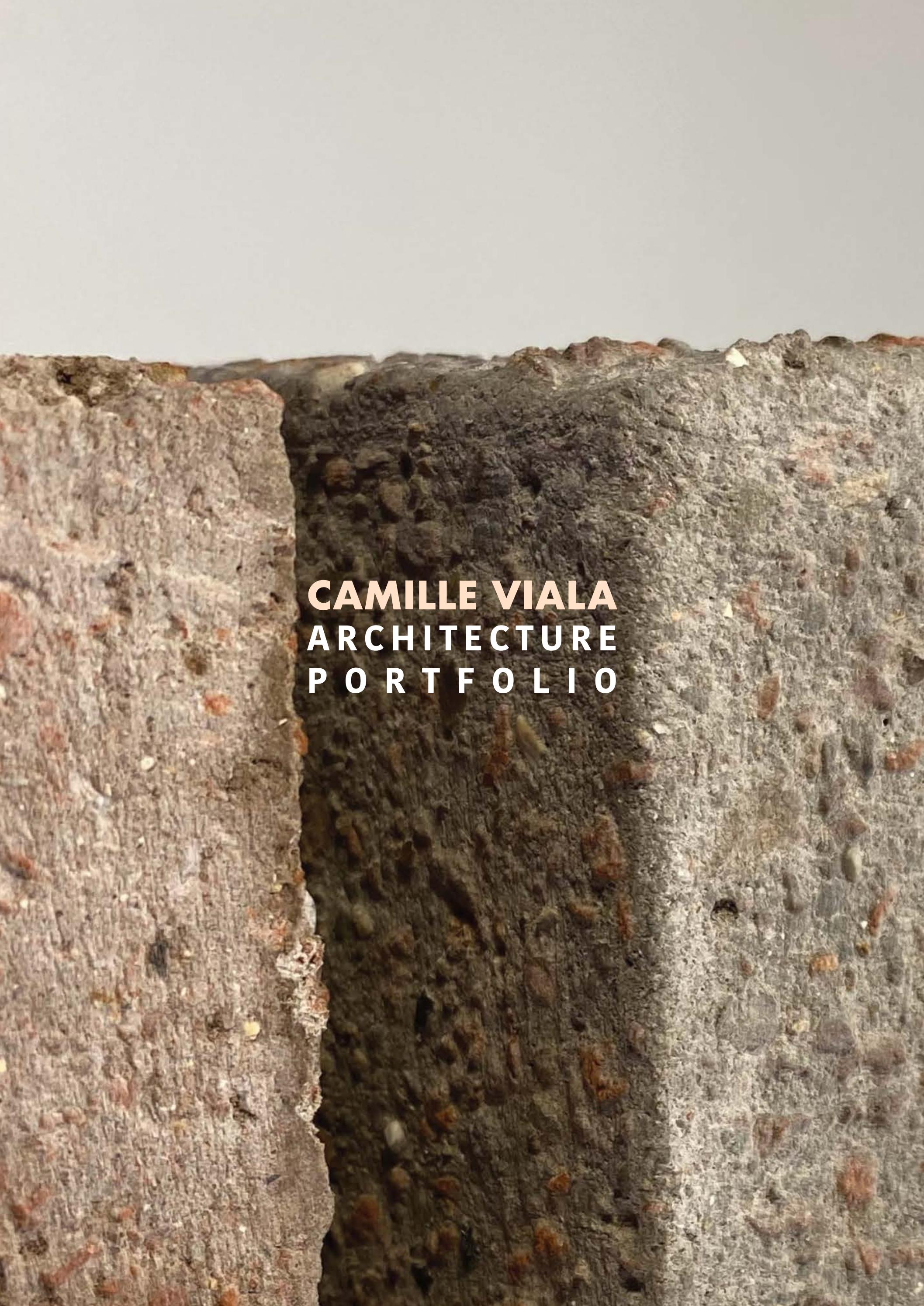Architecture Portfolio - Camille Viala by Camille Viala - Issuu