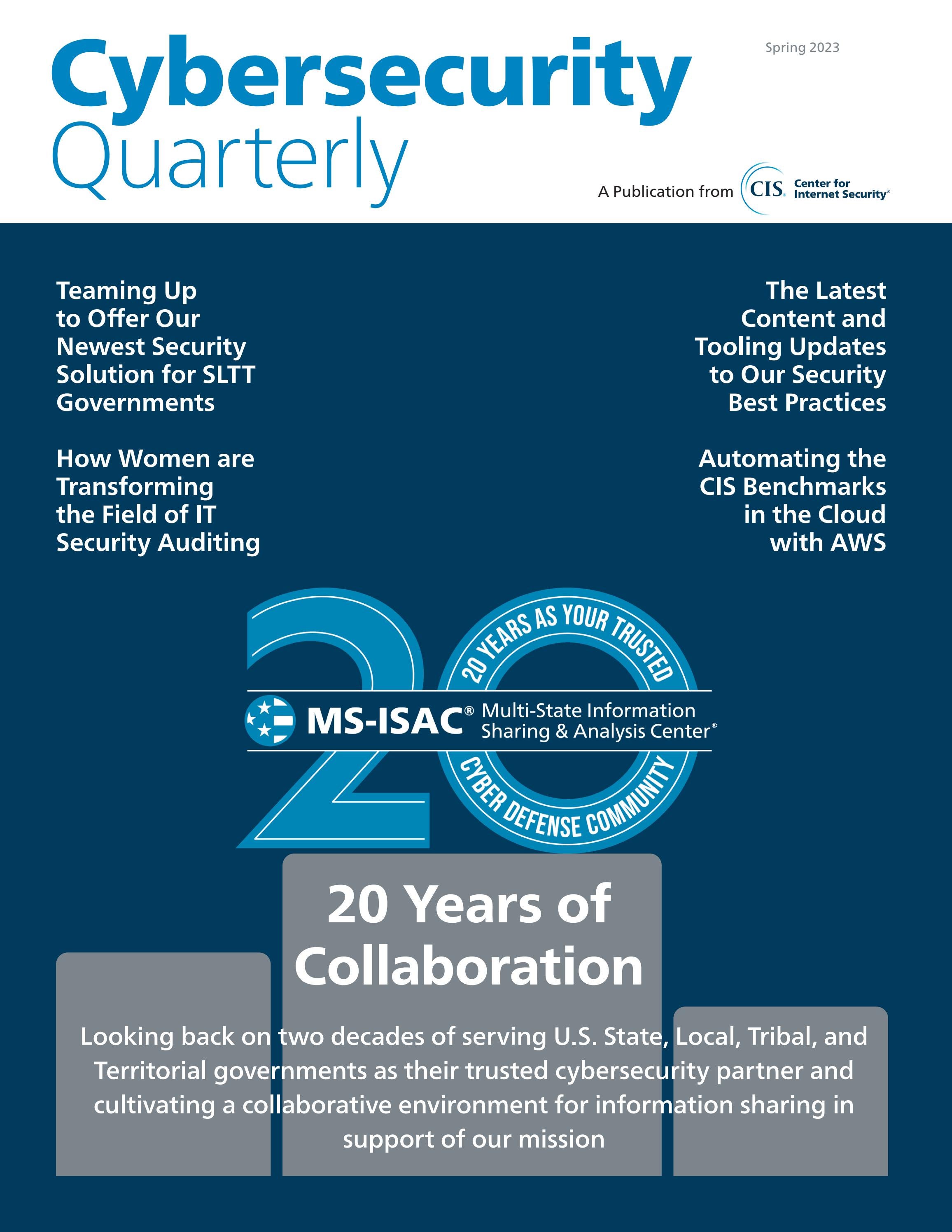 Cybersecurity Quarterly (Spring 2023) by Cybersecurity Quarterly - Issuu