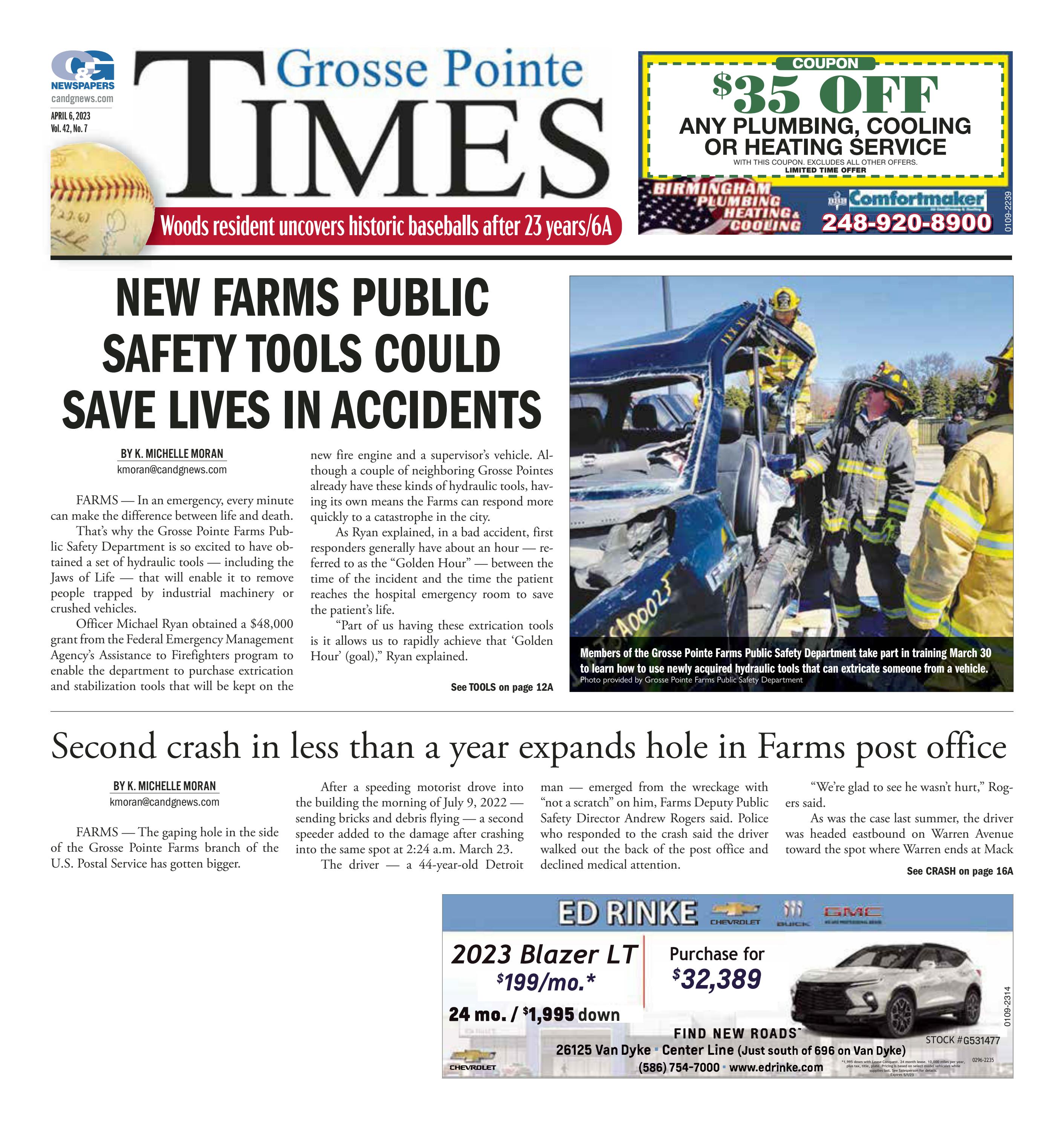 4/6/23 Grosse Pointe Times by C & G Newspapers - Issuu