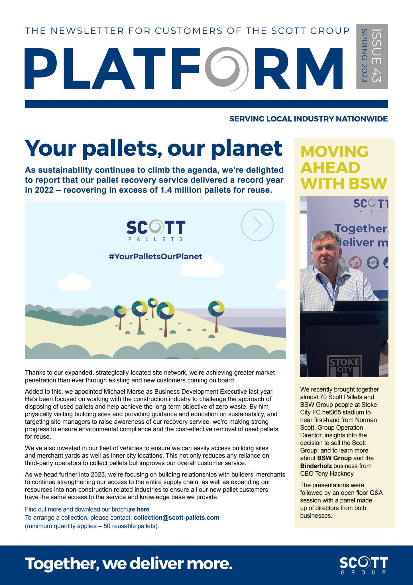 Scott Group Platform Spring 2023 by ScottPallets - Issuu