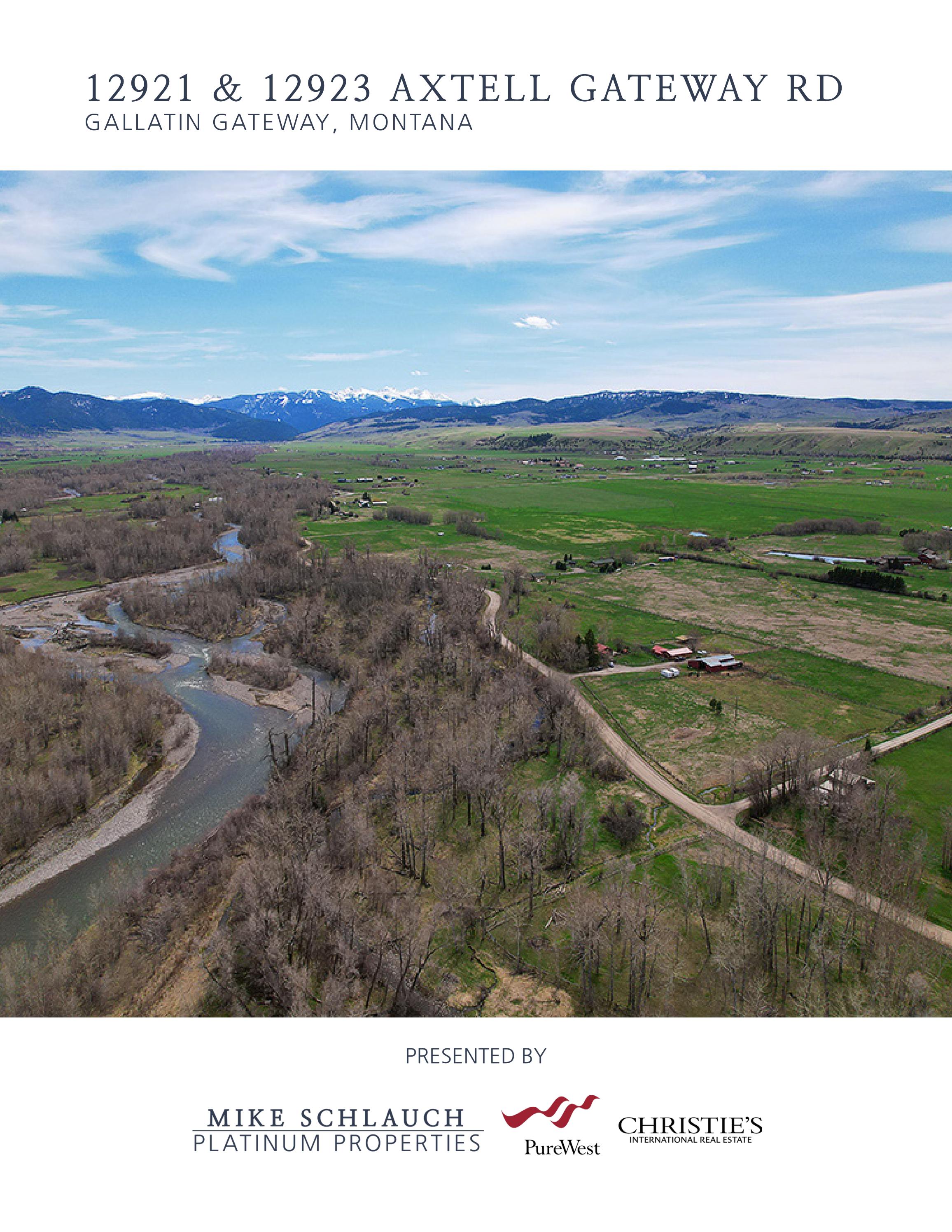 12921 & 12923 Axtell Gateway Road, Gallatin Gateway by Mike Schlauch ...