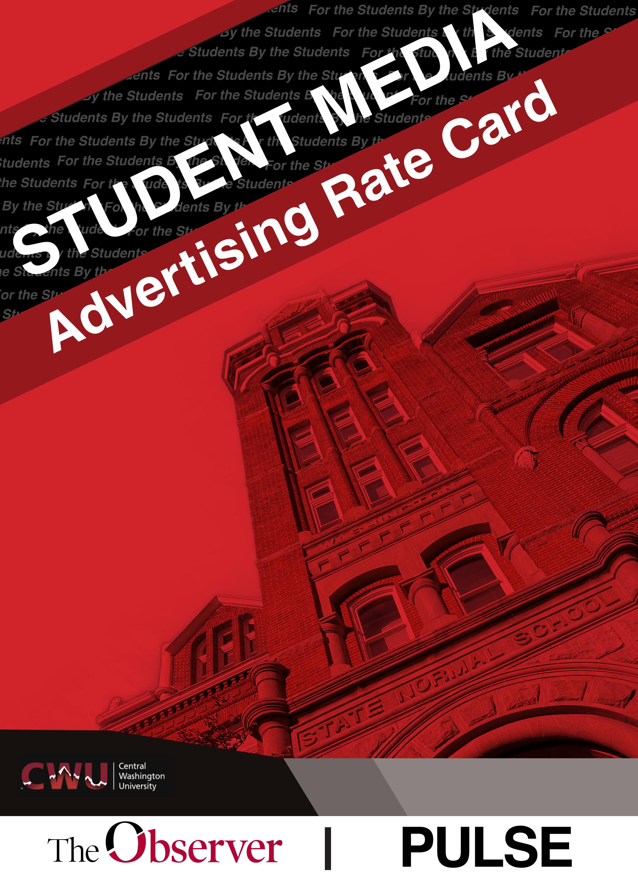 Student Media Advertising Rate Card by Pulse Magazine - Issuu