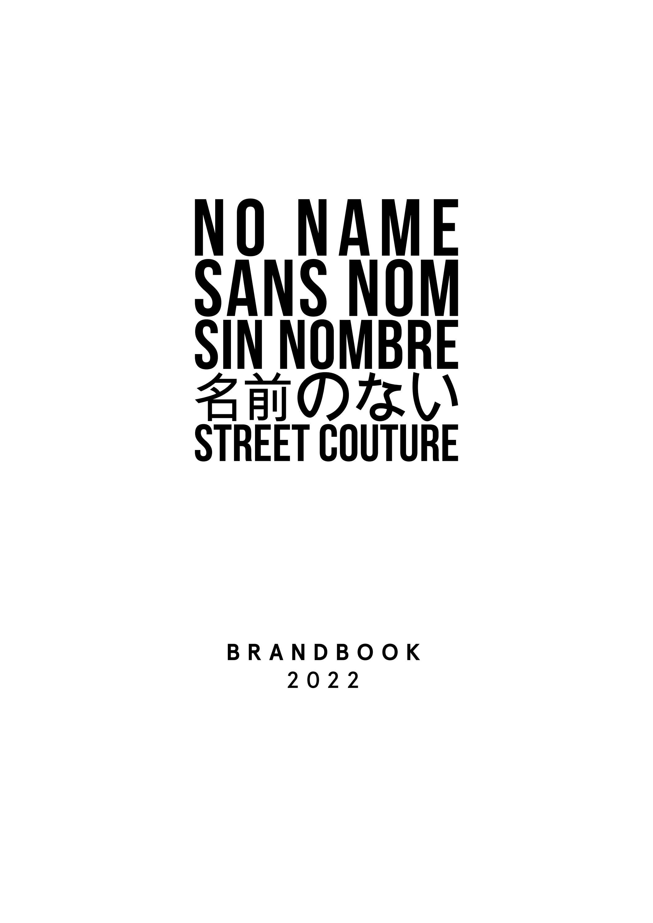 NO NAME BRANDBOOK by No Name - Issuu