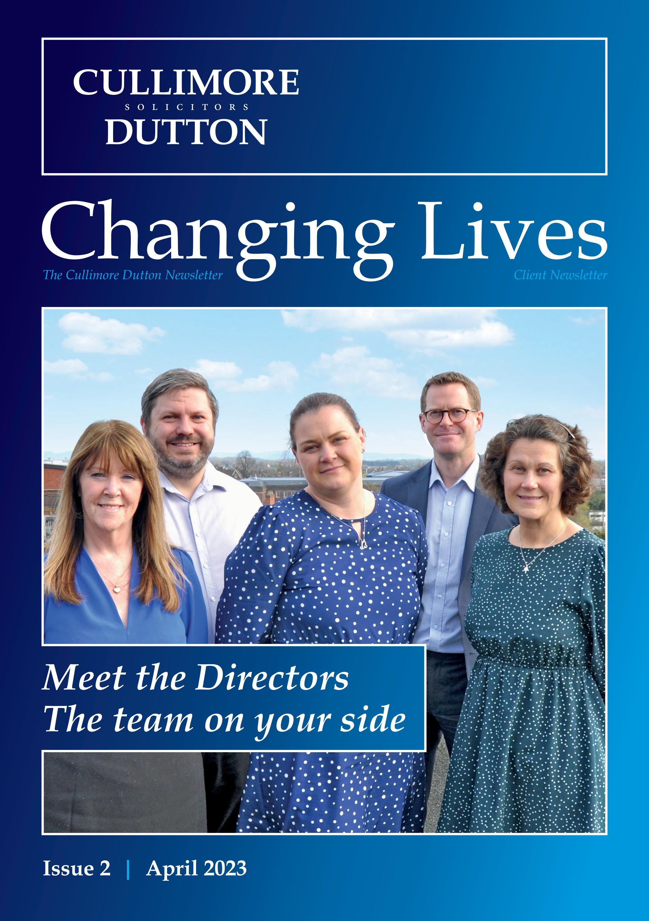 Changing Lives Client issue: April 23 by cullimoredutton - Issuu