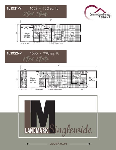 Commodore Homes of Indiana | Landmark Singlewide by Commodore Homes ...