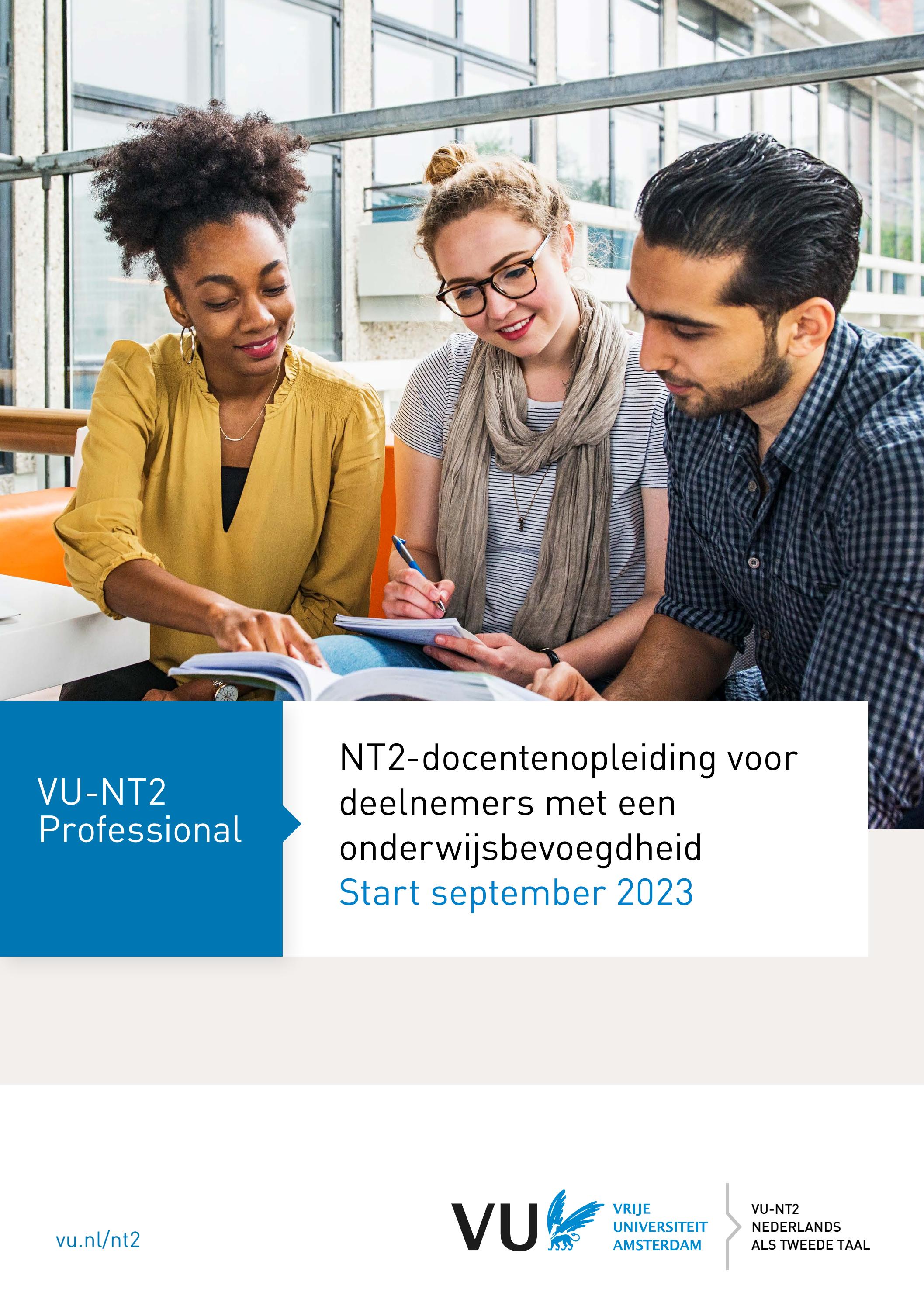 NT2 Docentenopleiding September 2023 by Vrije Universiteit Amsterdam ...