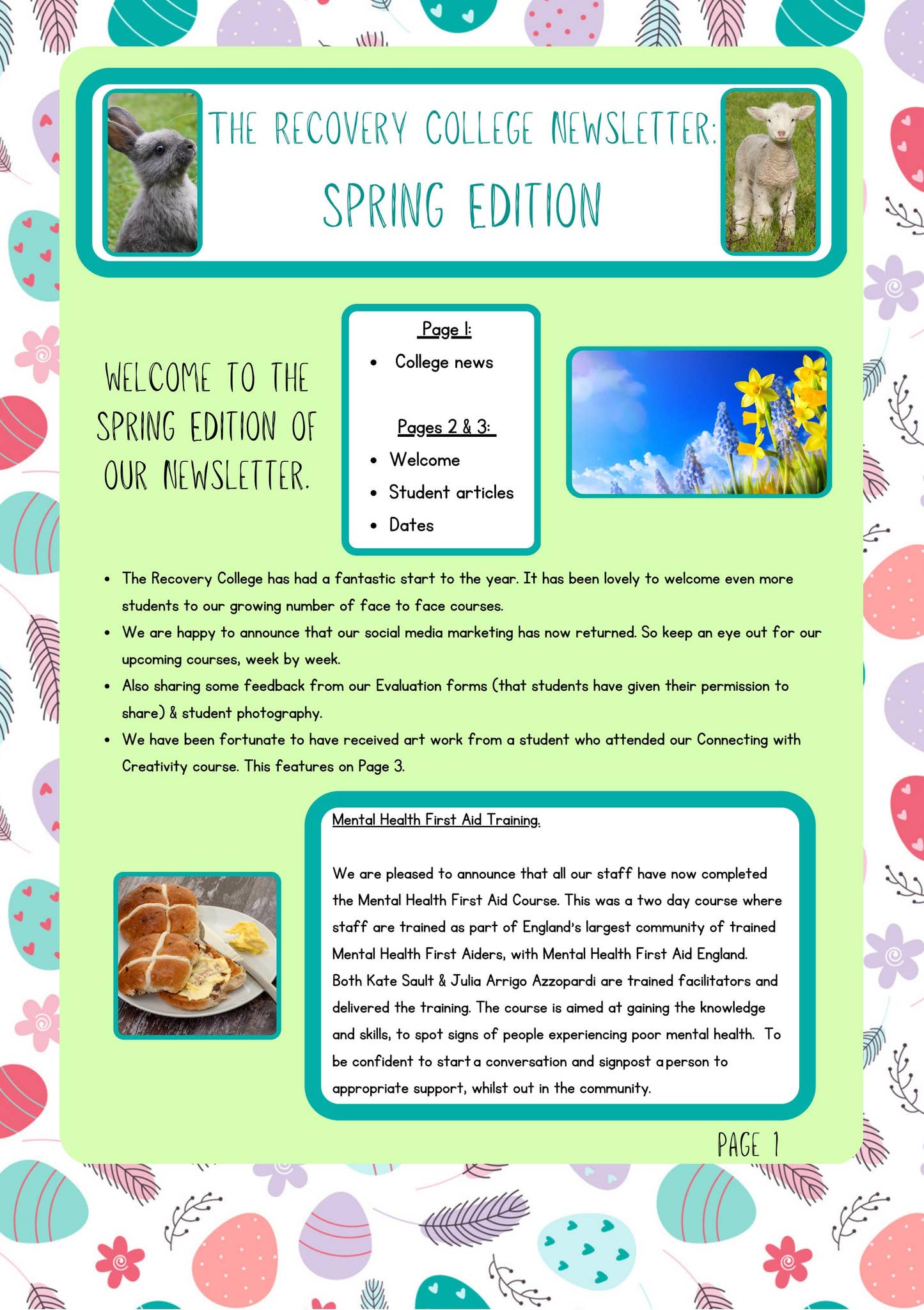 Recovery College Newsletter - Spring Edition 2023 by Southern Health ...